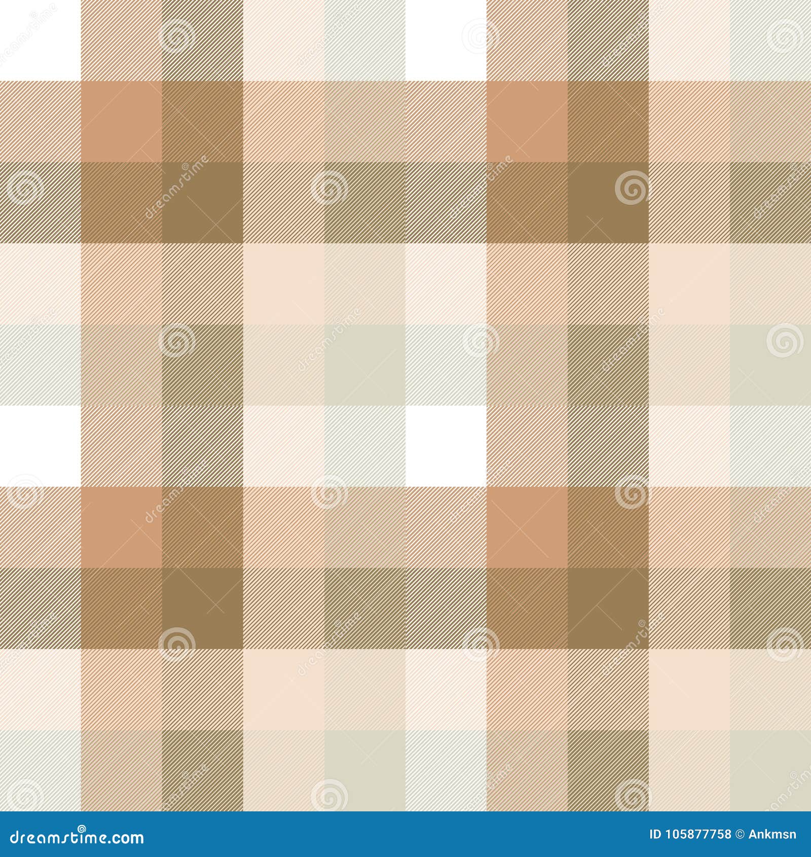 Plaid Diagonal Fabric Texture Seamless Pattern Stock Vector ...