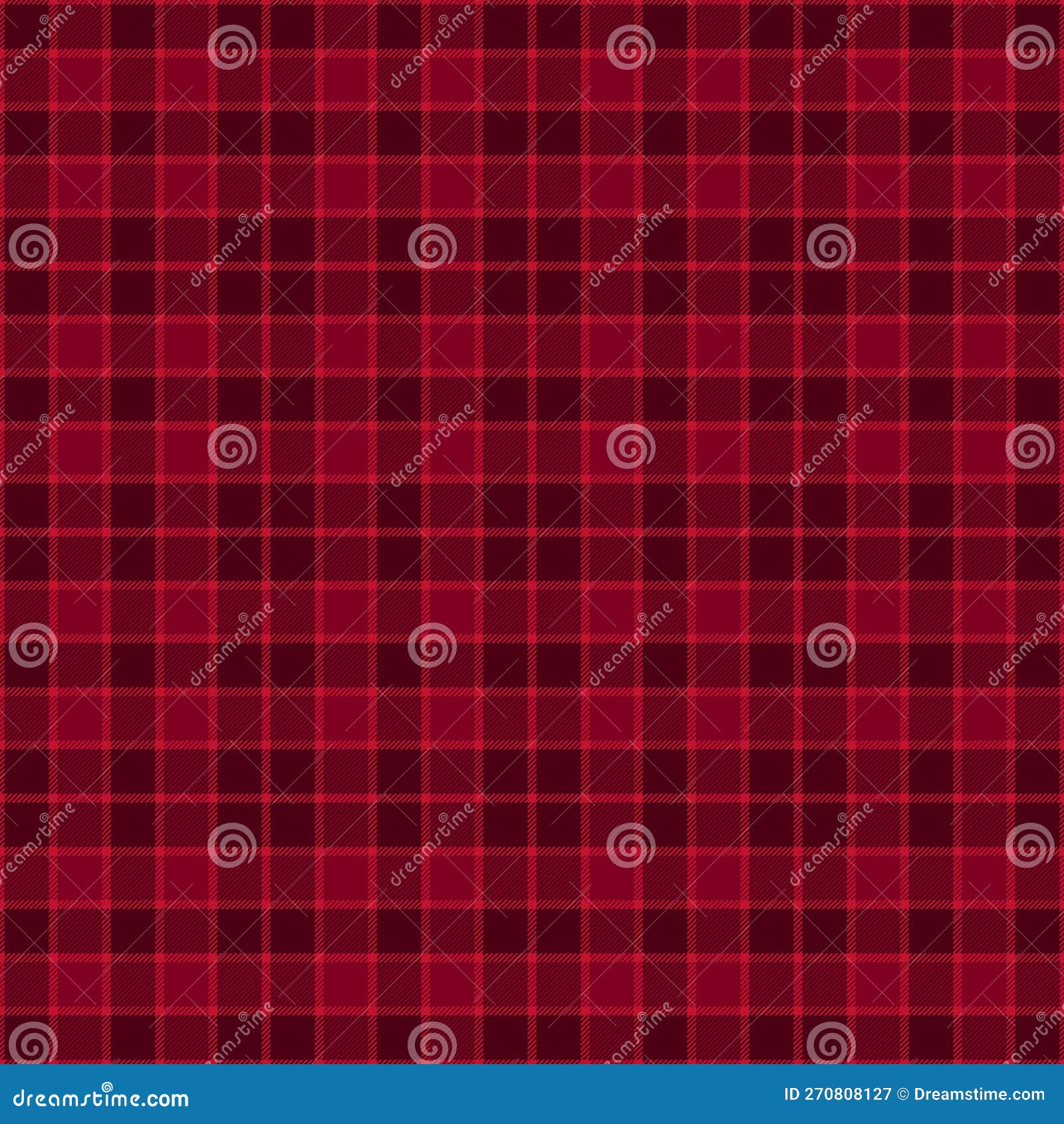 Red Plaid Seamless Pattern stock vector. Illustration of stripe - 270808127