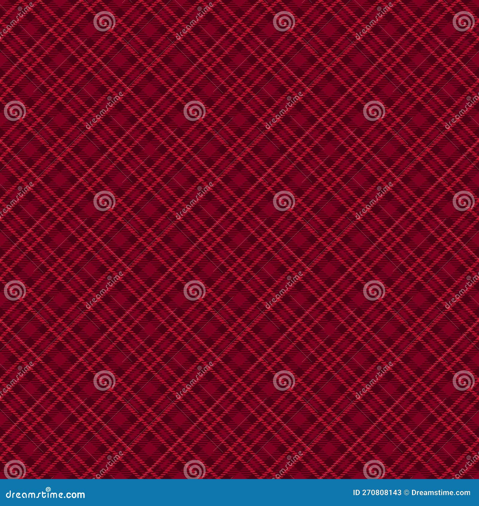Red Plaid Seamless Pattern stock vector. Illustration of fabric - 270808143