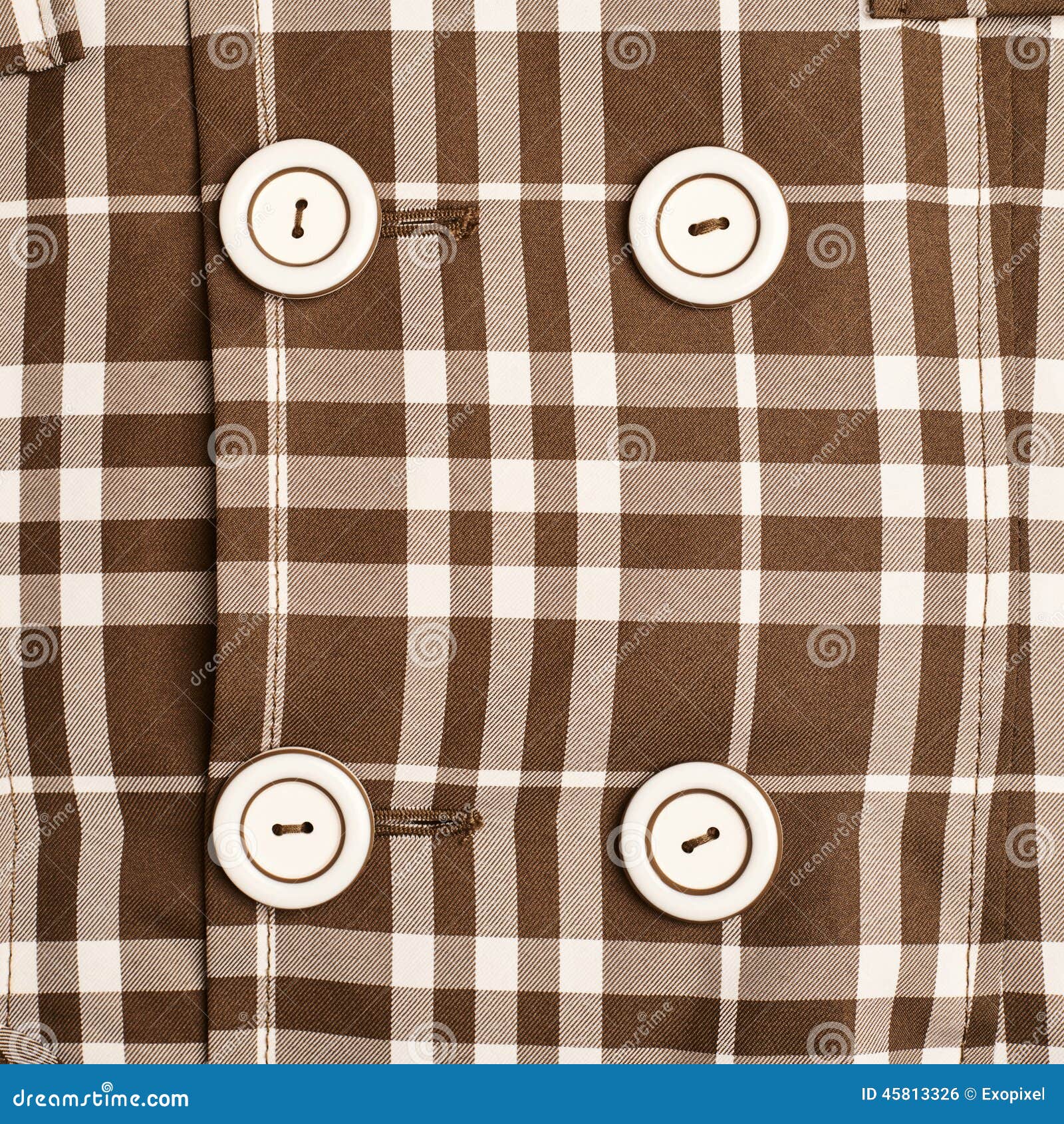 Plaid Fabric Cloth Fragment Stock Photo - Image of fragment, ornament ...