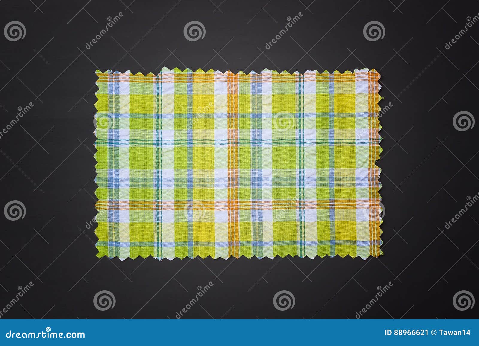 Plaid fabric swath stock image. Image of cotton, swath - 88966621