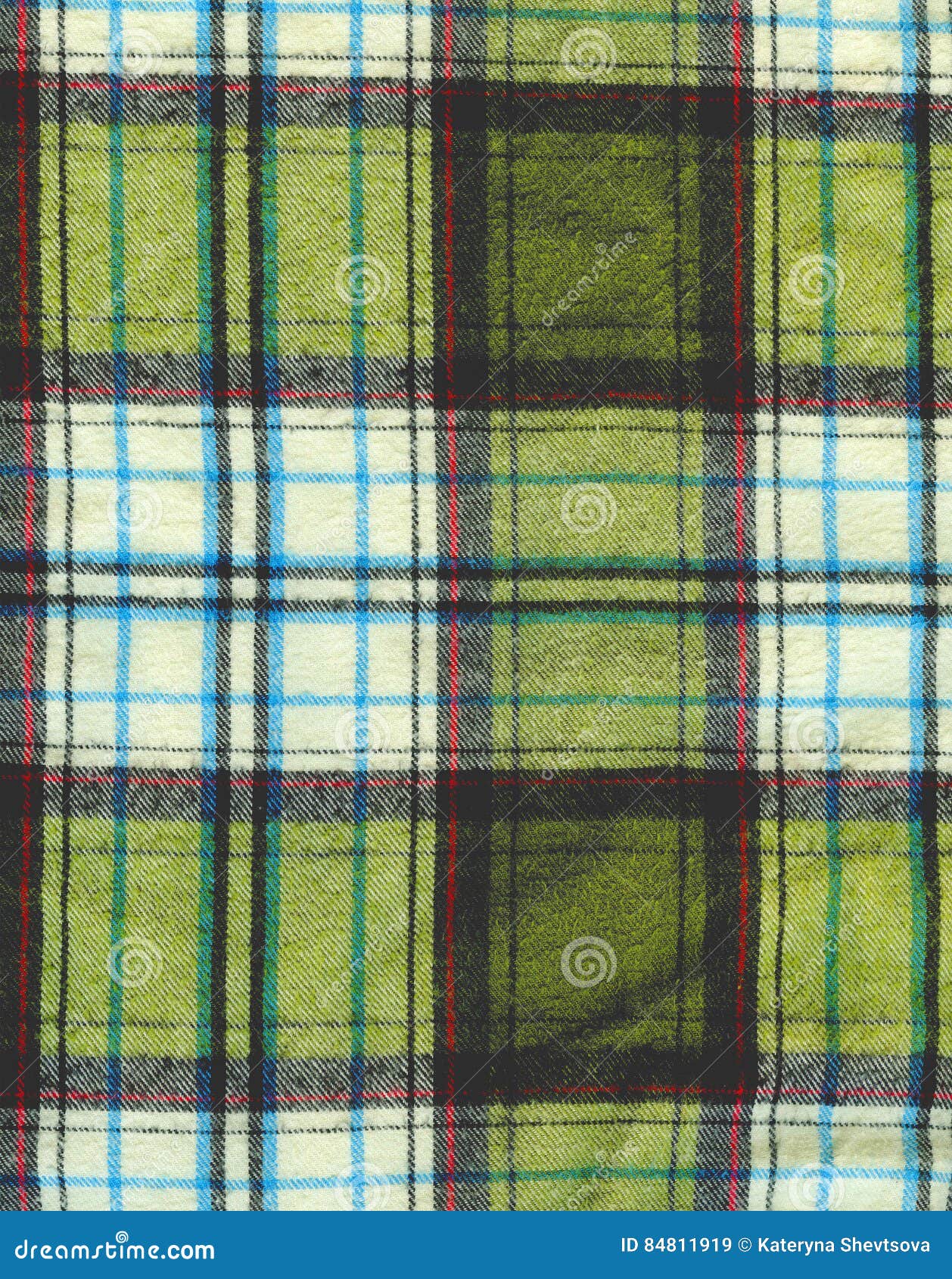 Plaid Fabric Texture Background Stock Image - Image of background ...
