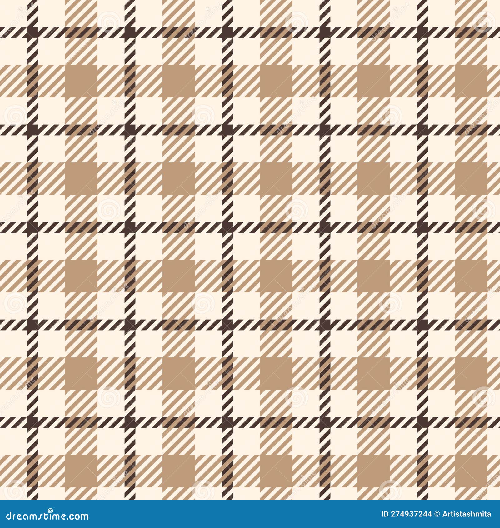 Plaid Pattern in Vivid Colors and Unique Design Stock Illustration ...
