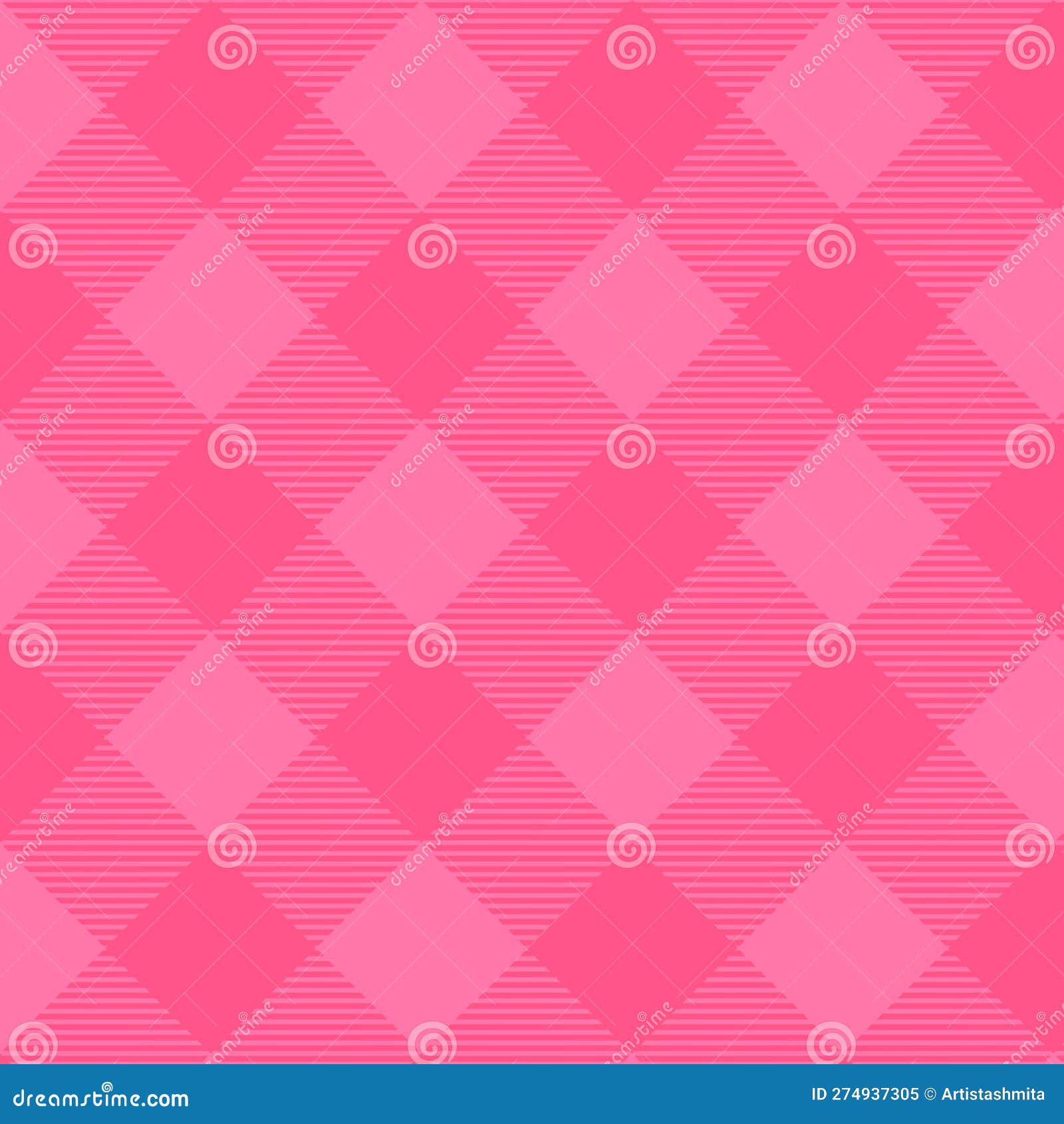 Plaid Pattern in Vivid Colors and Unique Design Stock Illustration ...