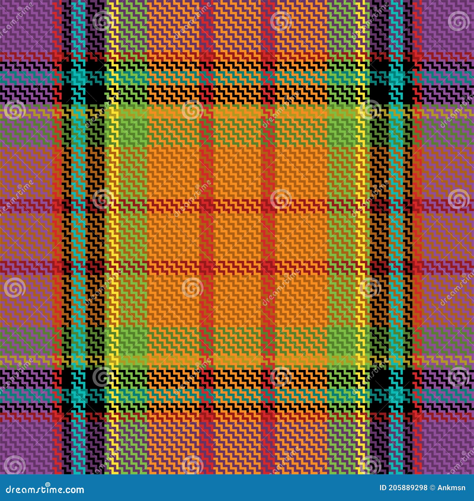 Plaid Pattern Seamless. Check Fabric Texture. Stripe Square Background ...