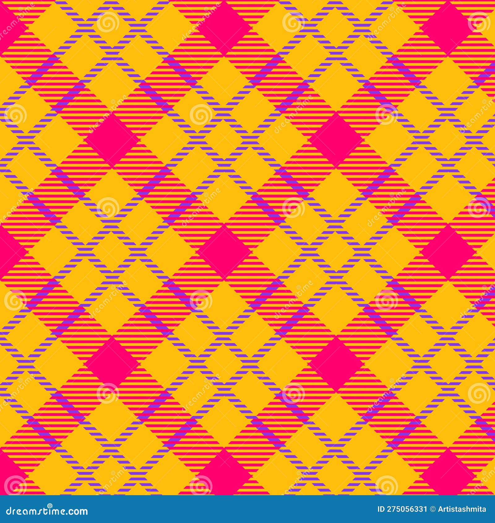 Plaid Pattern, Unique Printable Background Stock Illustration ...