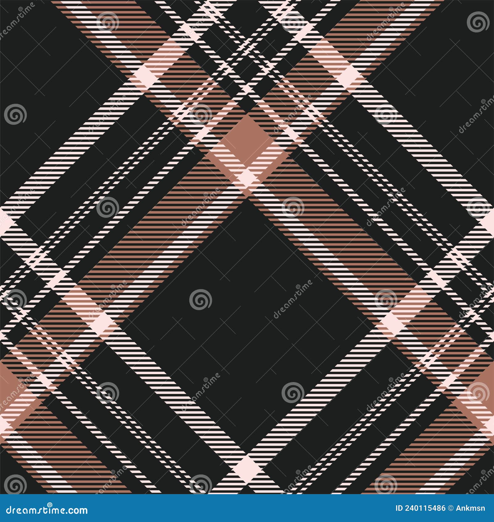 Plaid Pattern Vector. Check Fabric Texture Stock Vector - Illustration ...
