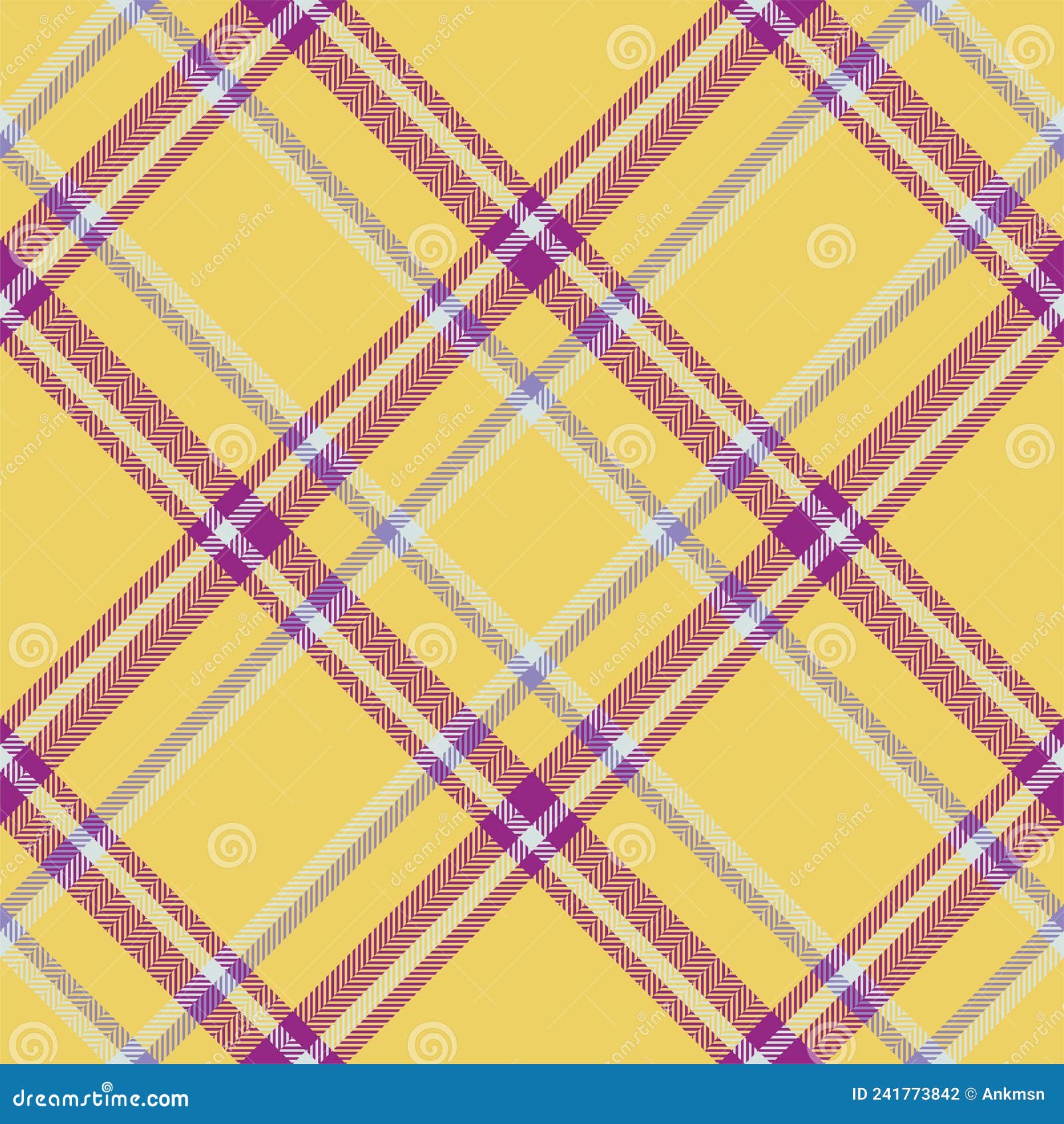 Plaid Pattern Vector. Check Fabric Texture Stock Vector - Illustration ...