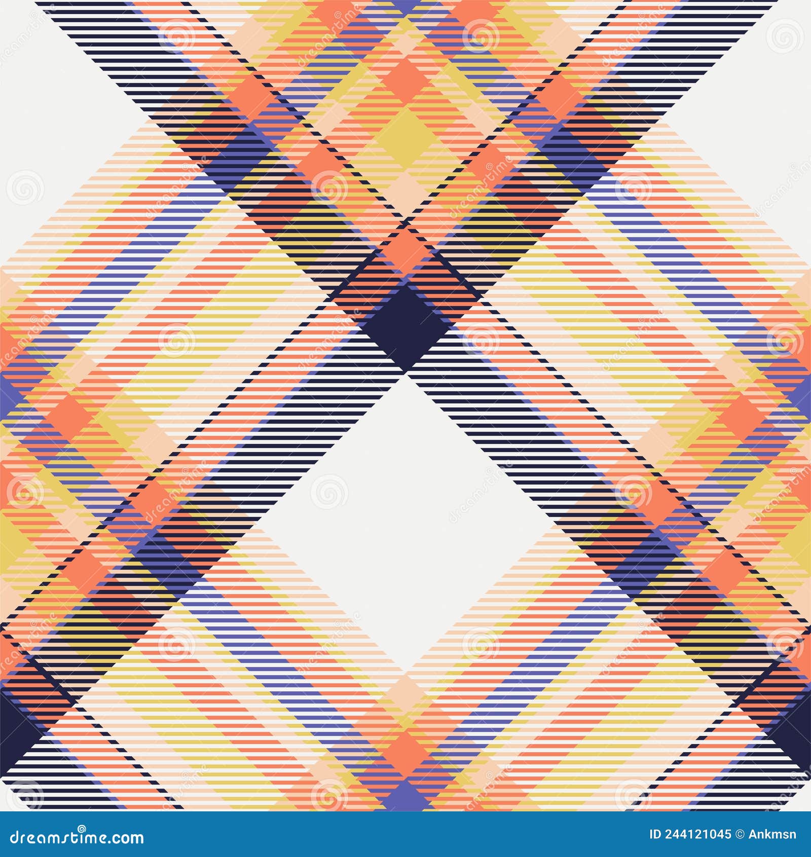 Plaid Pattern Vector. Check Fabric Texture Stock Vector - Illustration ...