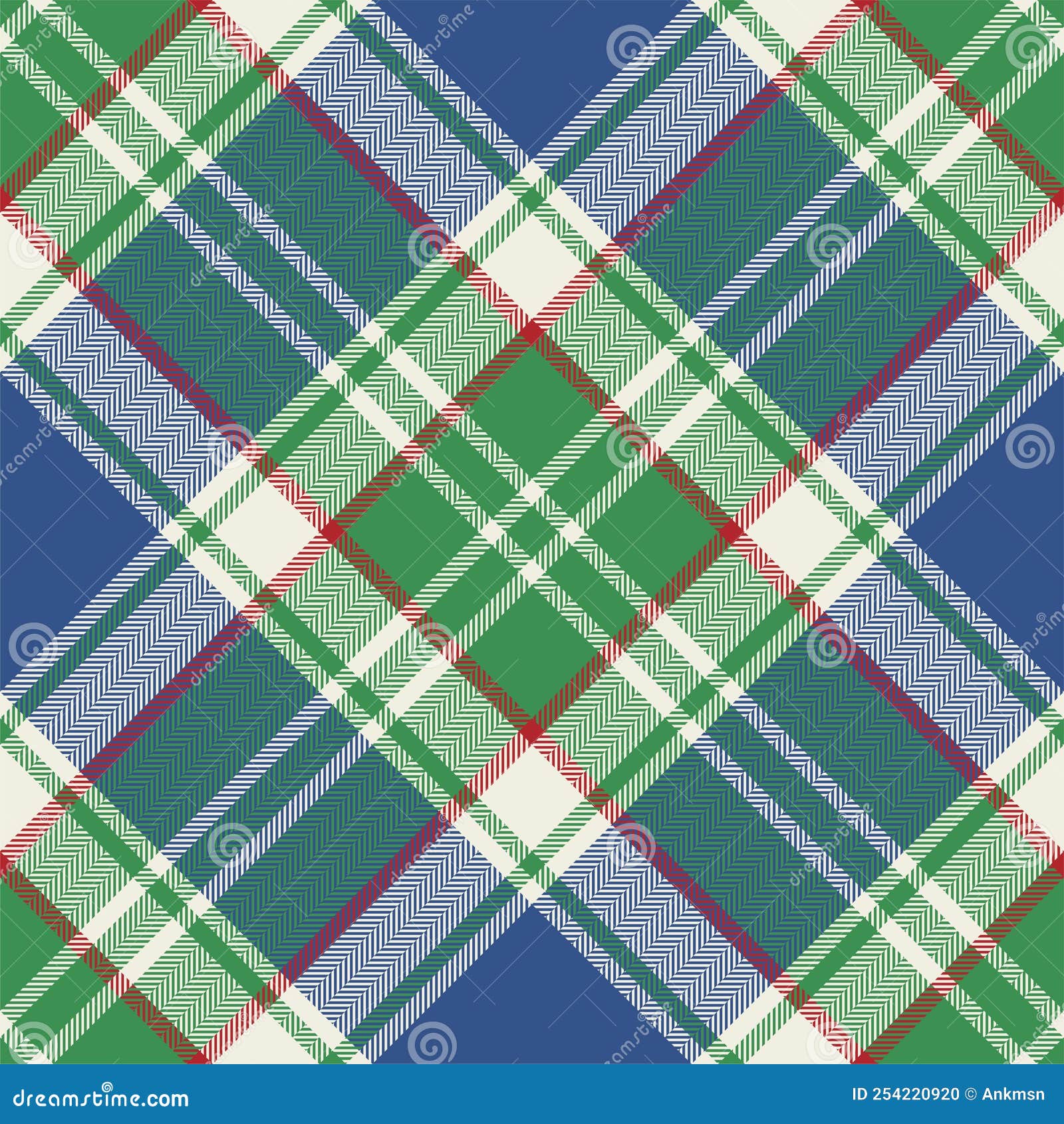 Plaid Pattern Vector. Check Fabric Texture Stock Vector - Illustration ...