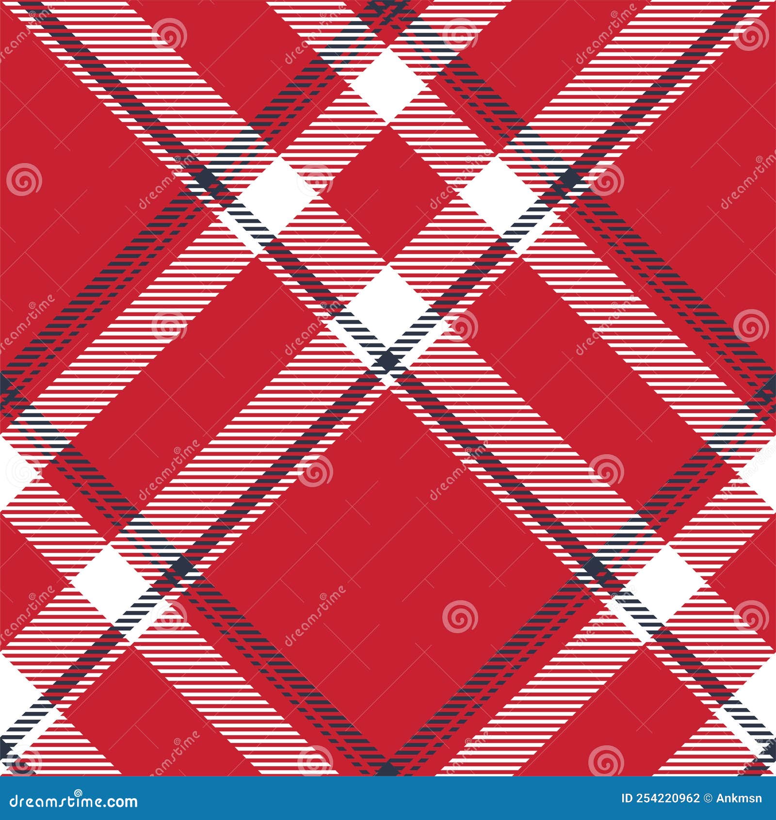 Plaid Pattern Vector. Check Fabric Texture Stock Vector - Illustration ...