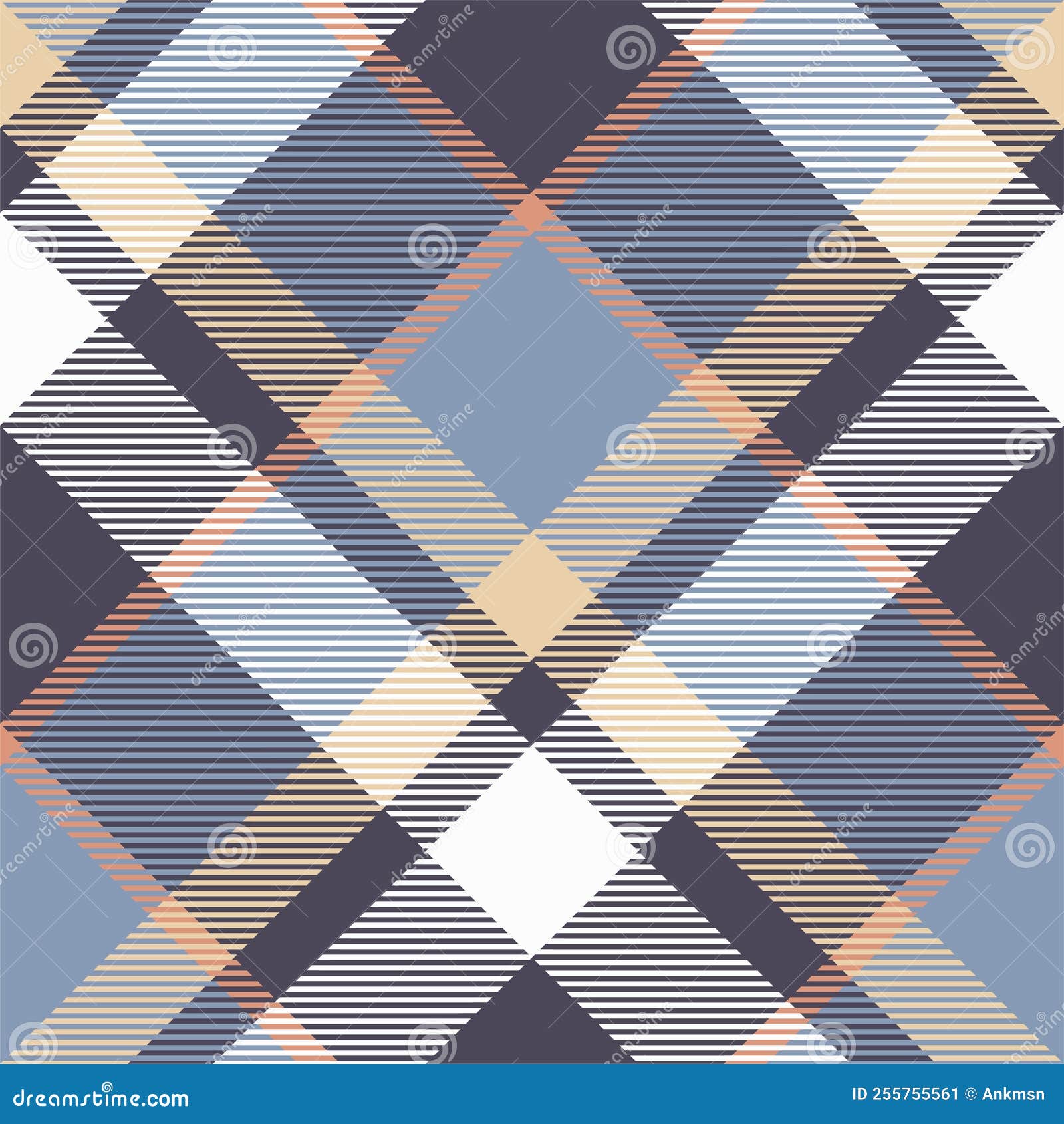 Plaid Pattern Vector. Check Fabric Texture Stock Vector - Illustration ...