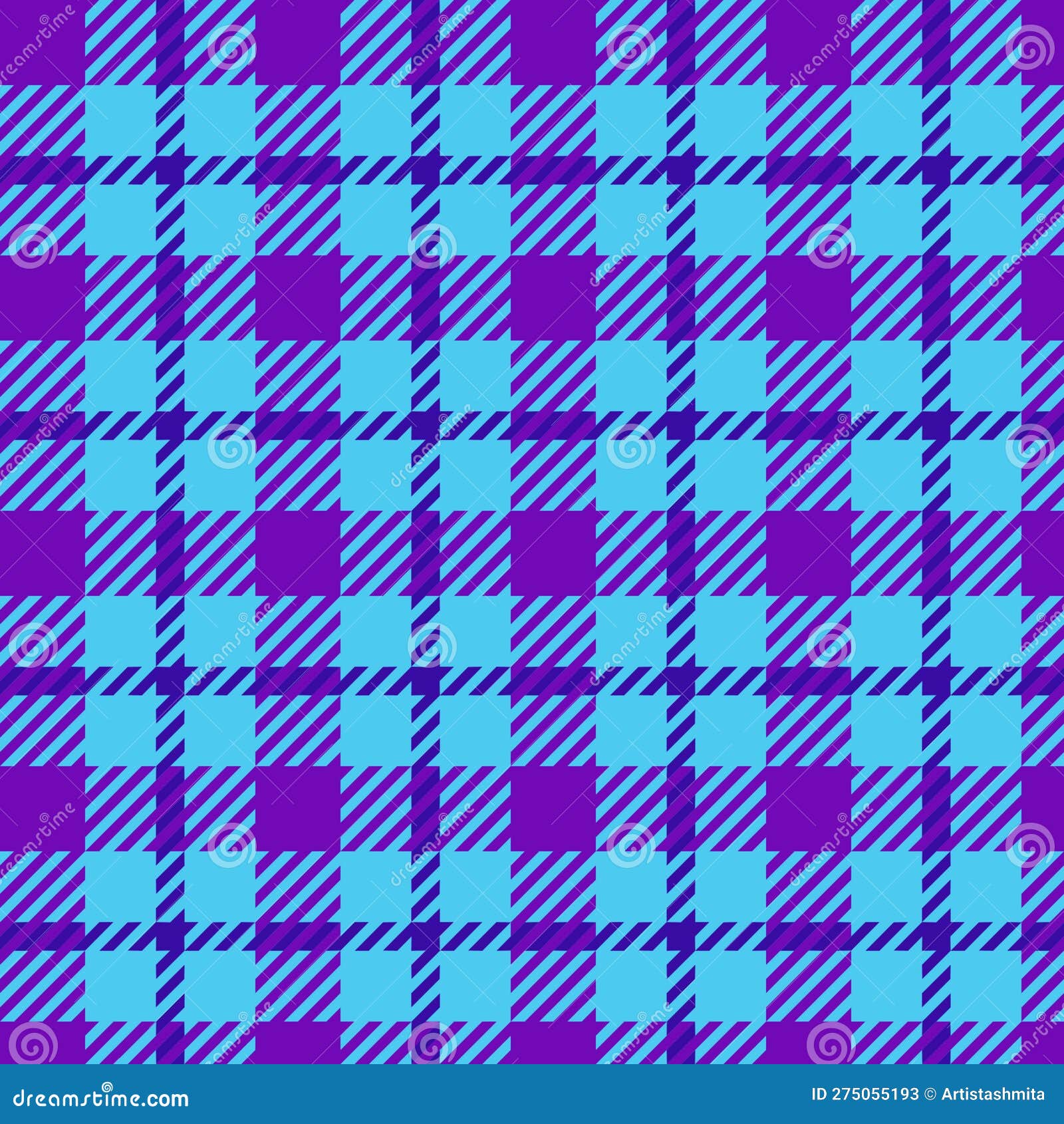 Plaid Pattern, Unique Printable Background Stock Illustration ...