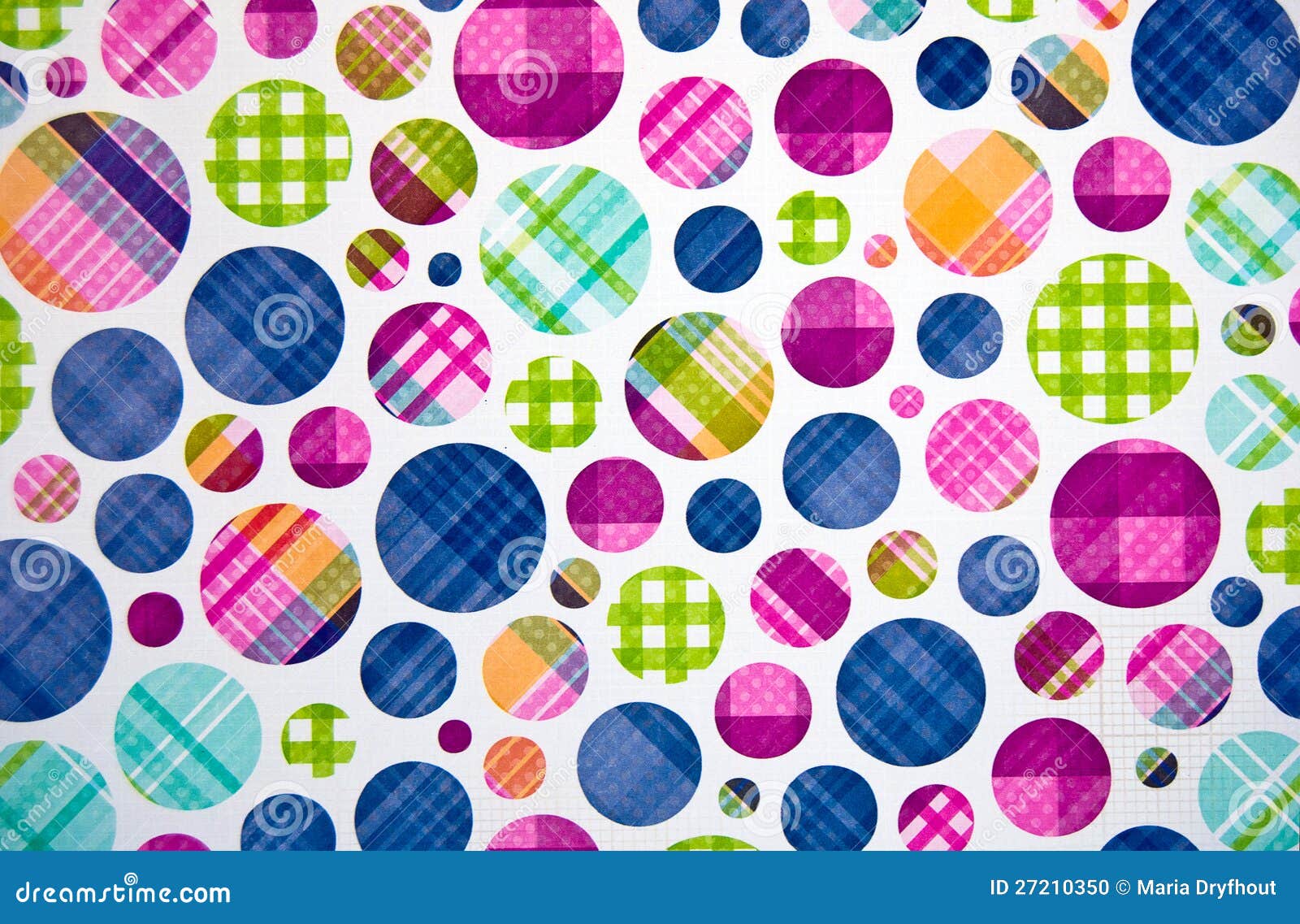 Plaid polka dots stock illustration. Illustration of checkered - 27210350