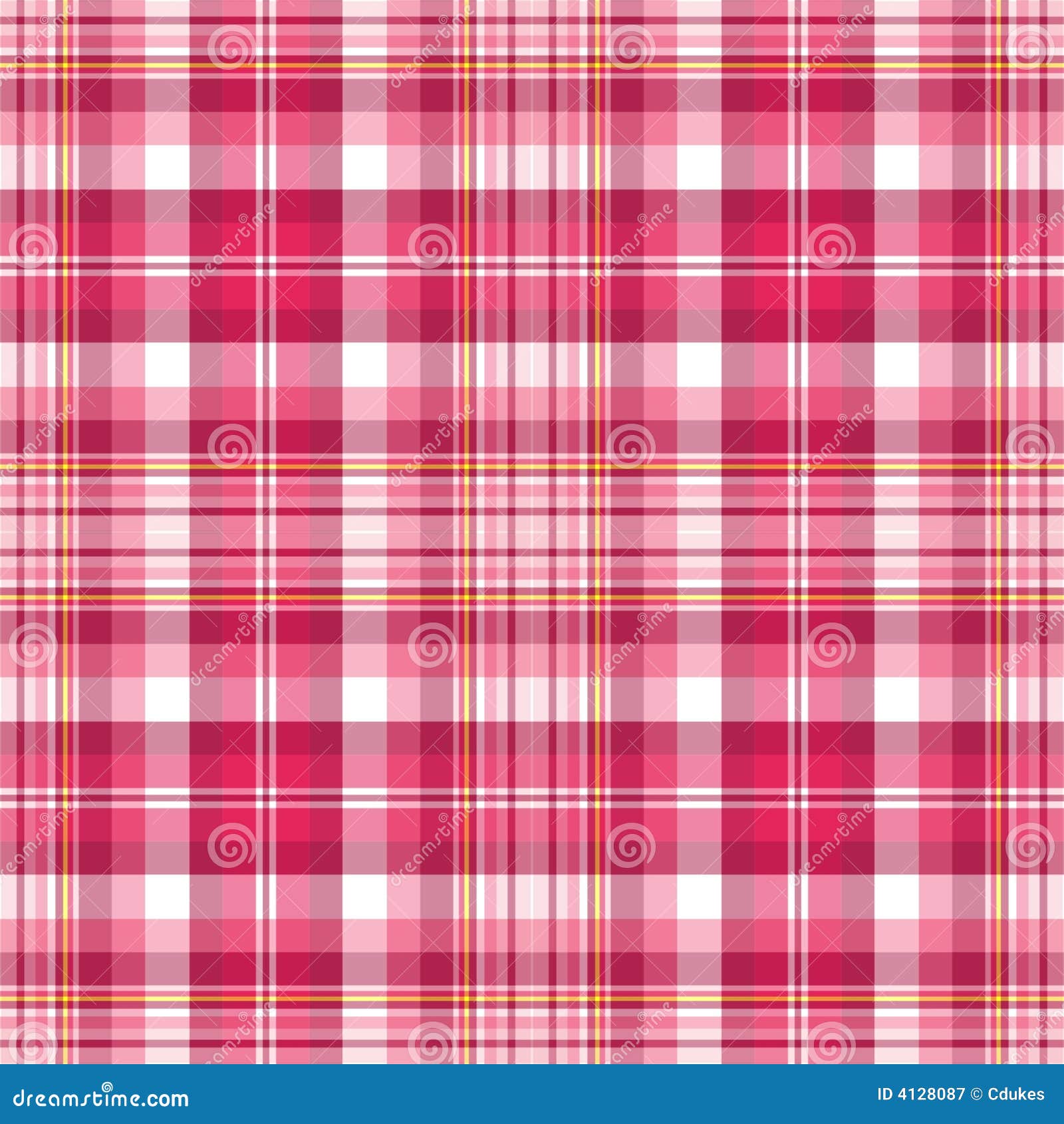 Plaid rose lumineux illustration stock. Illustration du valentin - 4128087