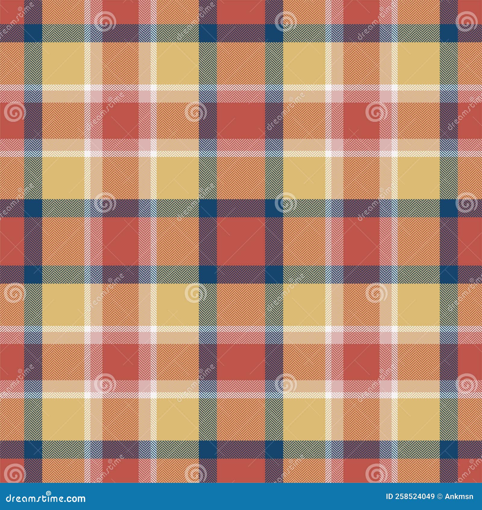 Plaid Seamless Pattern. Check Fabric Texture Stock Vector ...