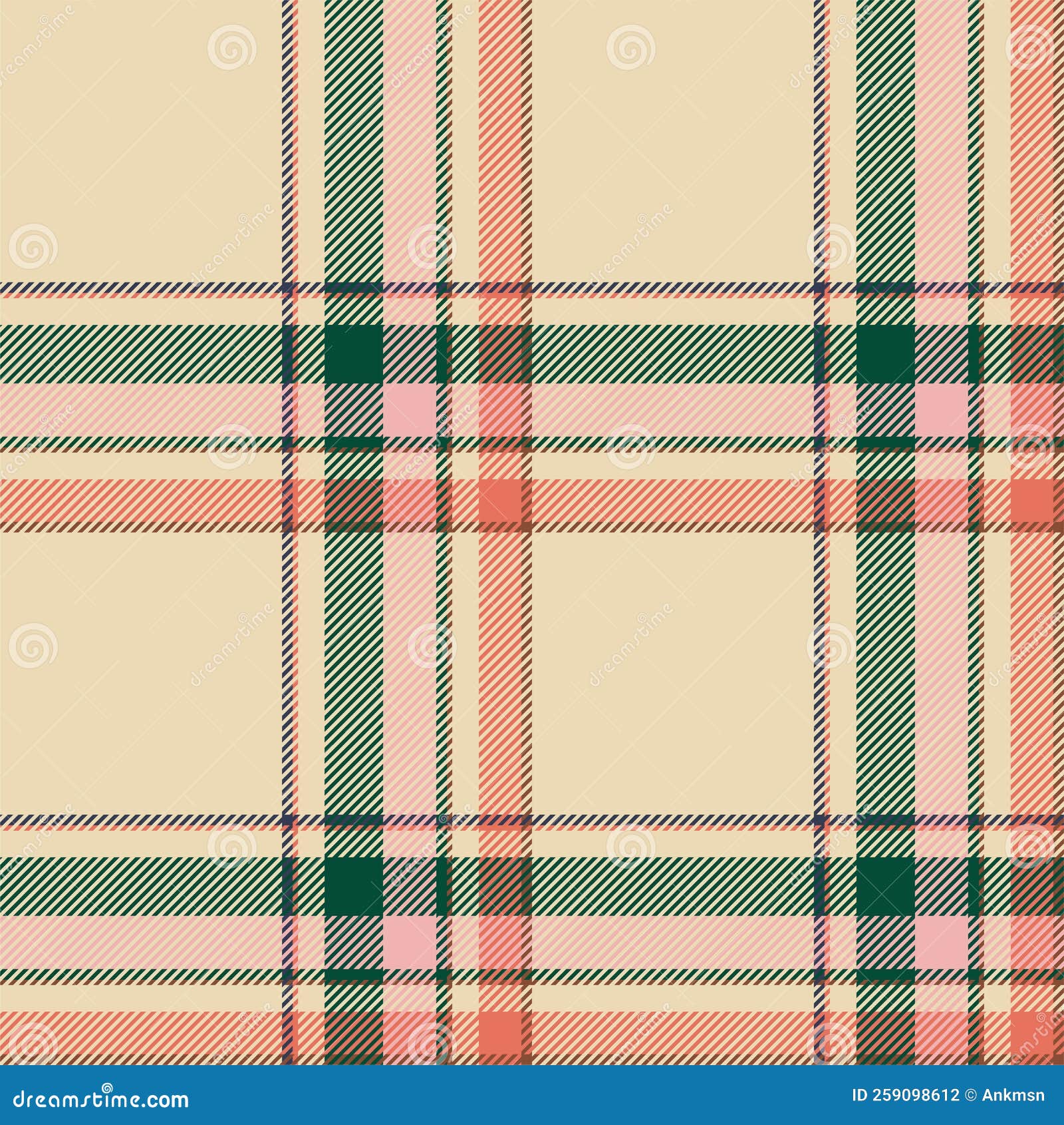 Plaid Seamless Pattern. Check Fabric Texture Stock Vector ...