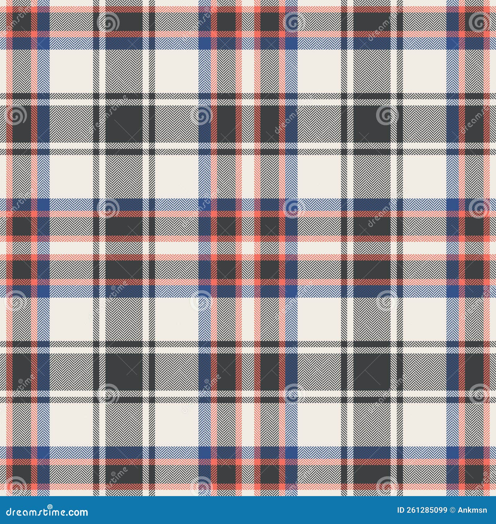 Plaid Seamless Pattern. Check Fabric Texture Stock Vector ...