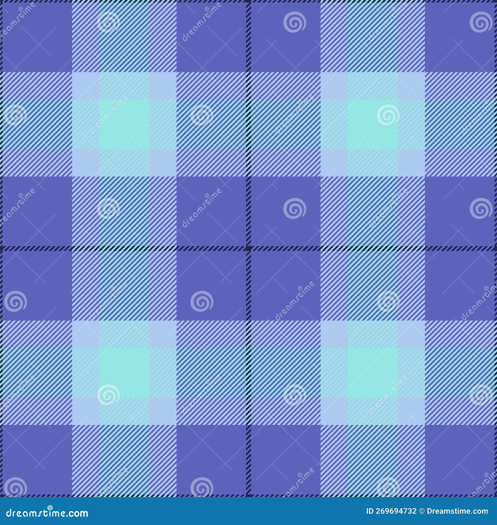 Plaid Seamless Pattern. Check Fabric Texture Stock Vector ...