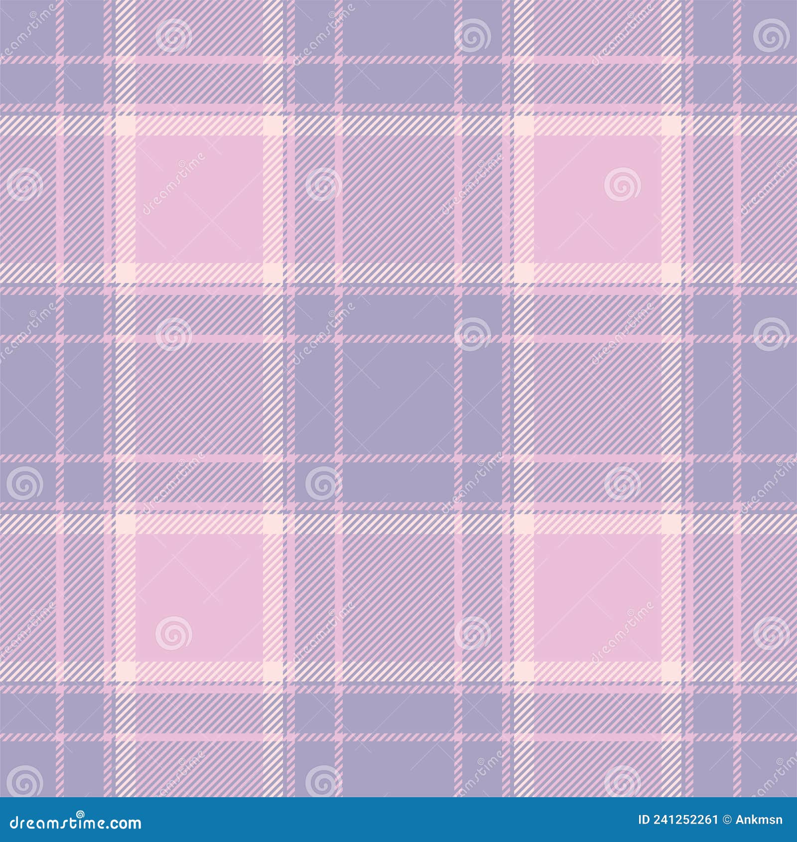 Plaid Seamless Pattern in Pink. Check Fabric Texture Stock Vector ...