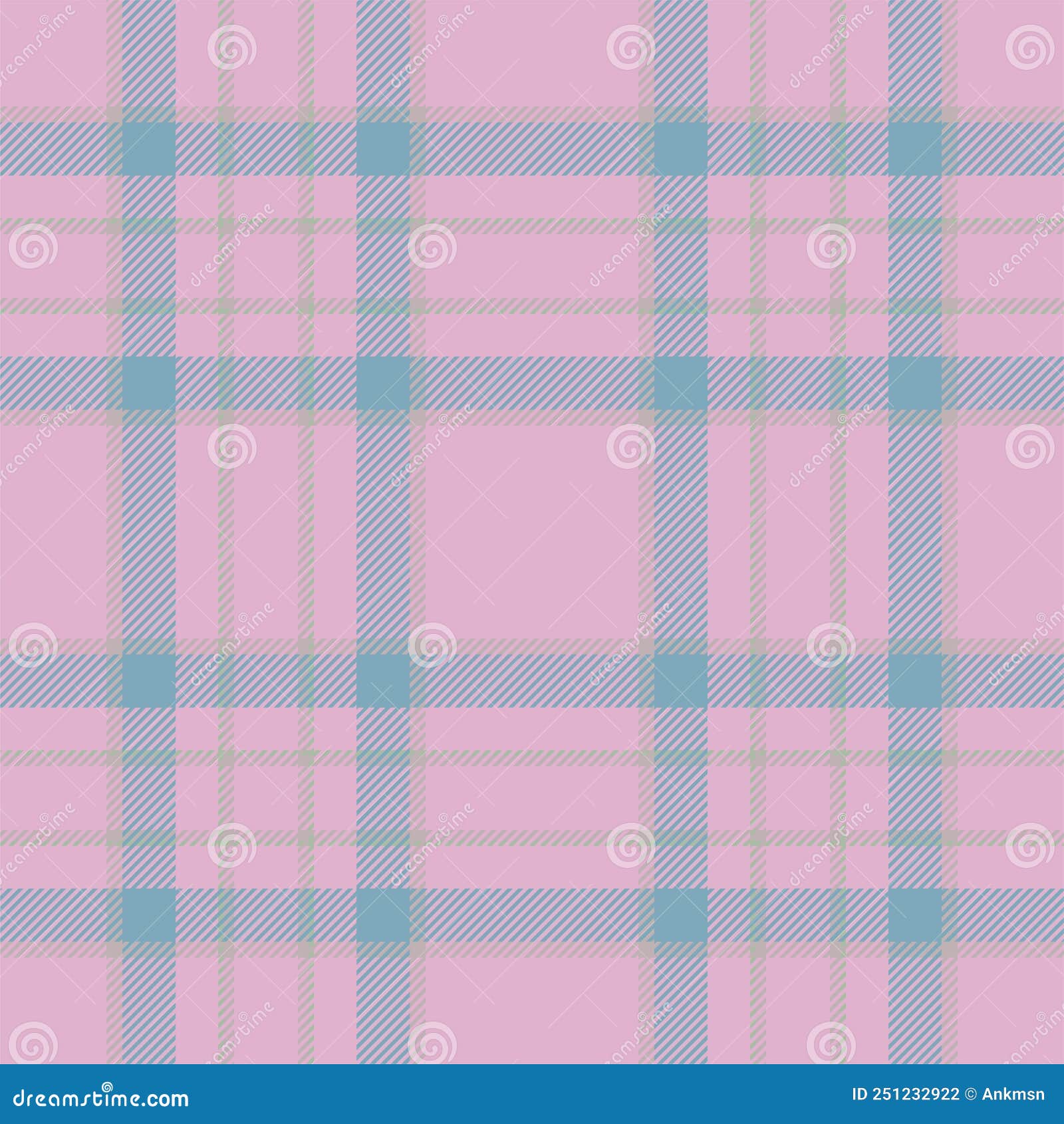 Plaid Seamless Pattern in Pink. Check Fabric Texture Stock Vector ...