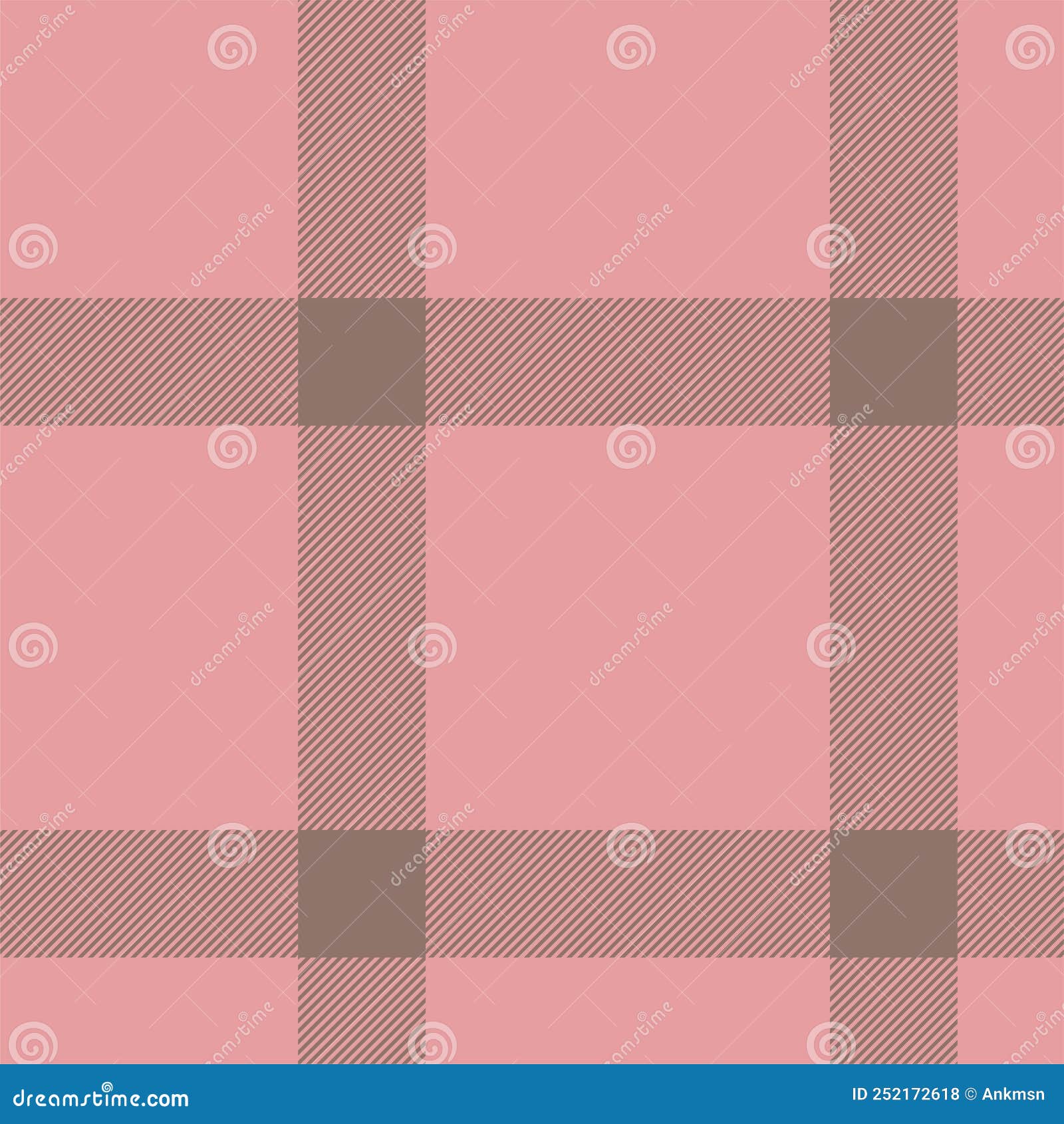 Plaid Seamless Pattern in Pink. Check Fabric Texture Stock Vector ...