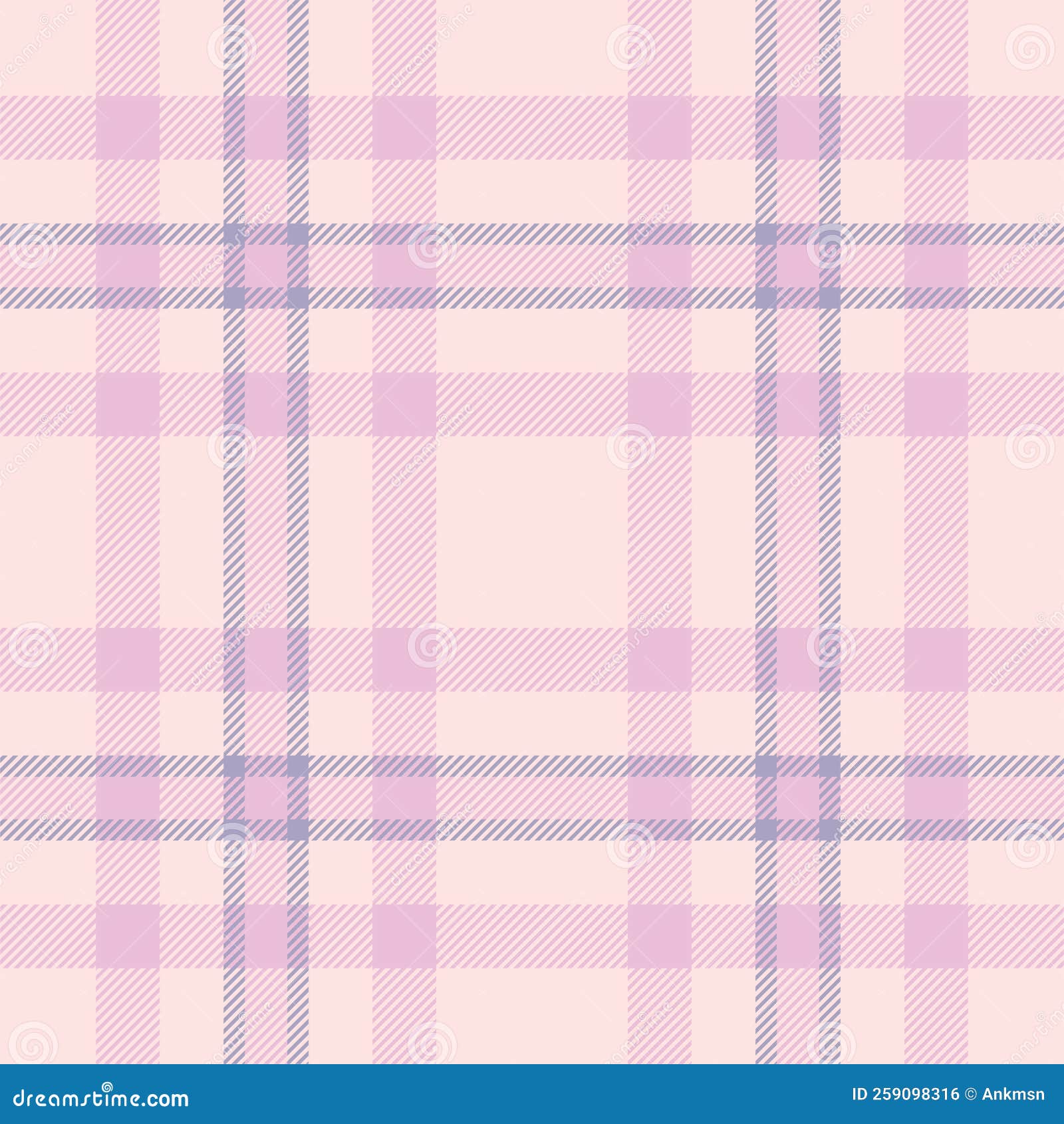 Plaid Seamless Pattern in Pink. Check Fabric Texture Stock Vector ...