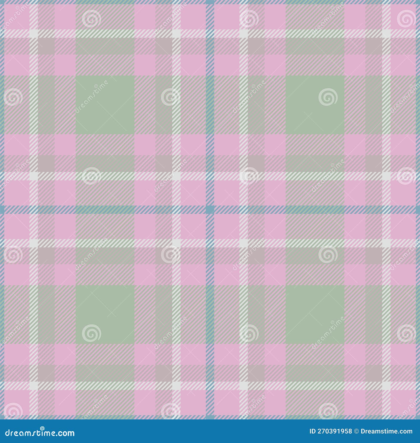 Plaid Seamless Pattern in Pink. Check Fabric Texture Stock Vector ...