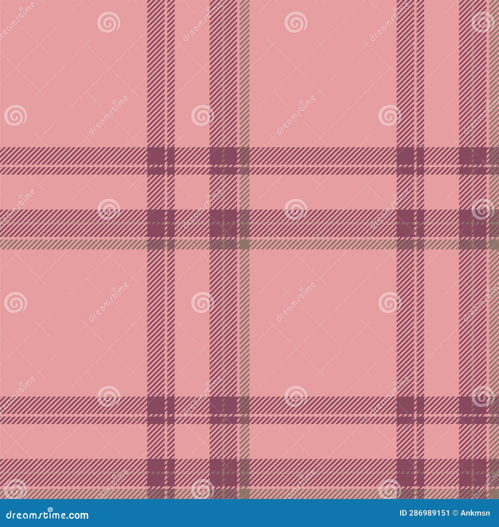 Plaid Seamless Pattern in Pink. Check Fabric Texture Stock Vector ...
