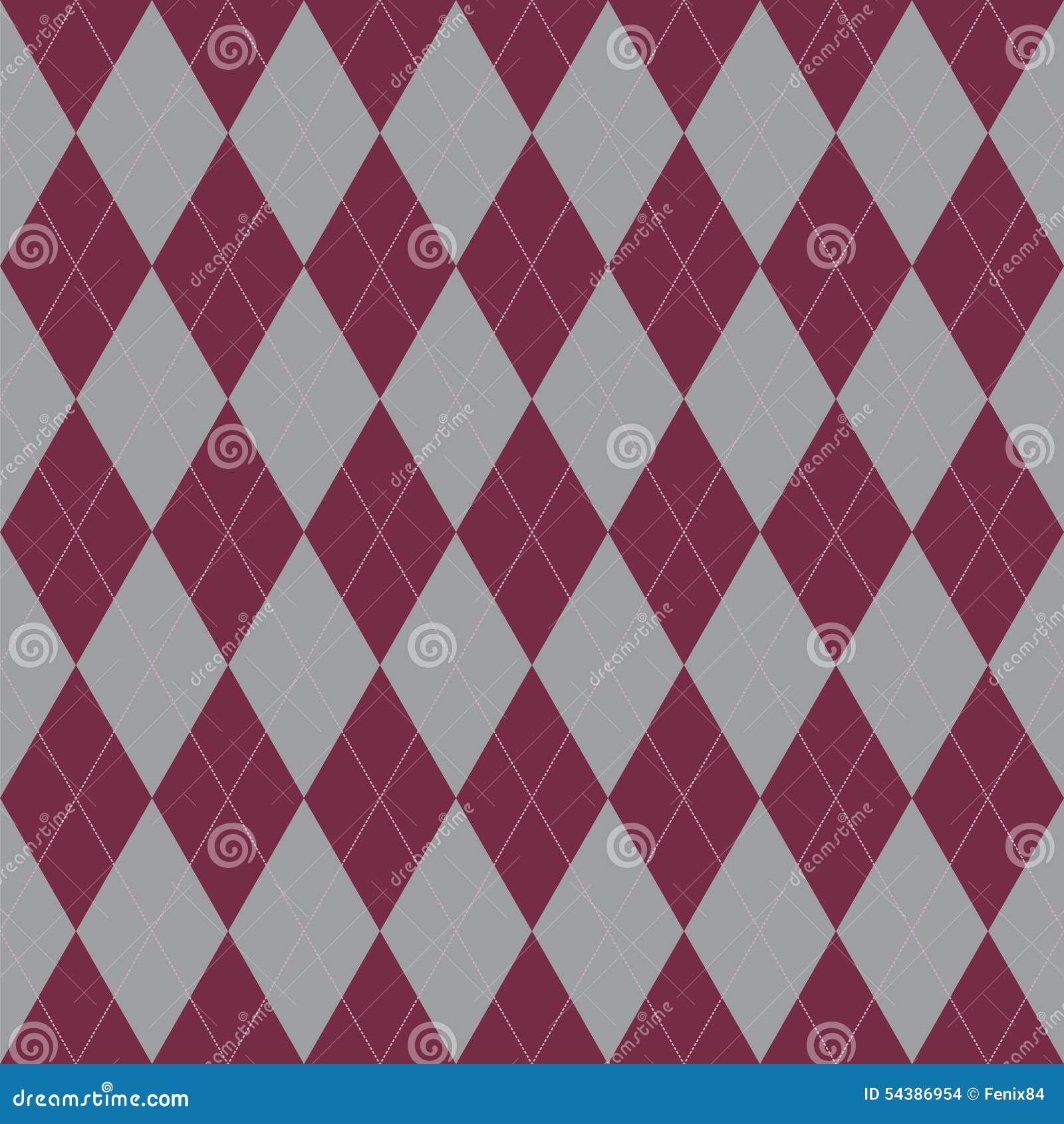 Plaid Seamless Pattern. Vector Ornament Formed in a Twill Weave Stock ...
