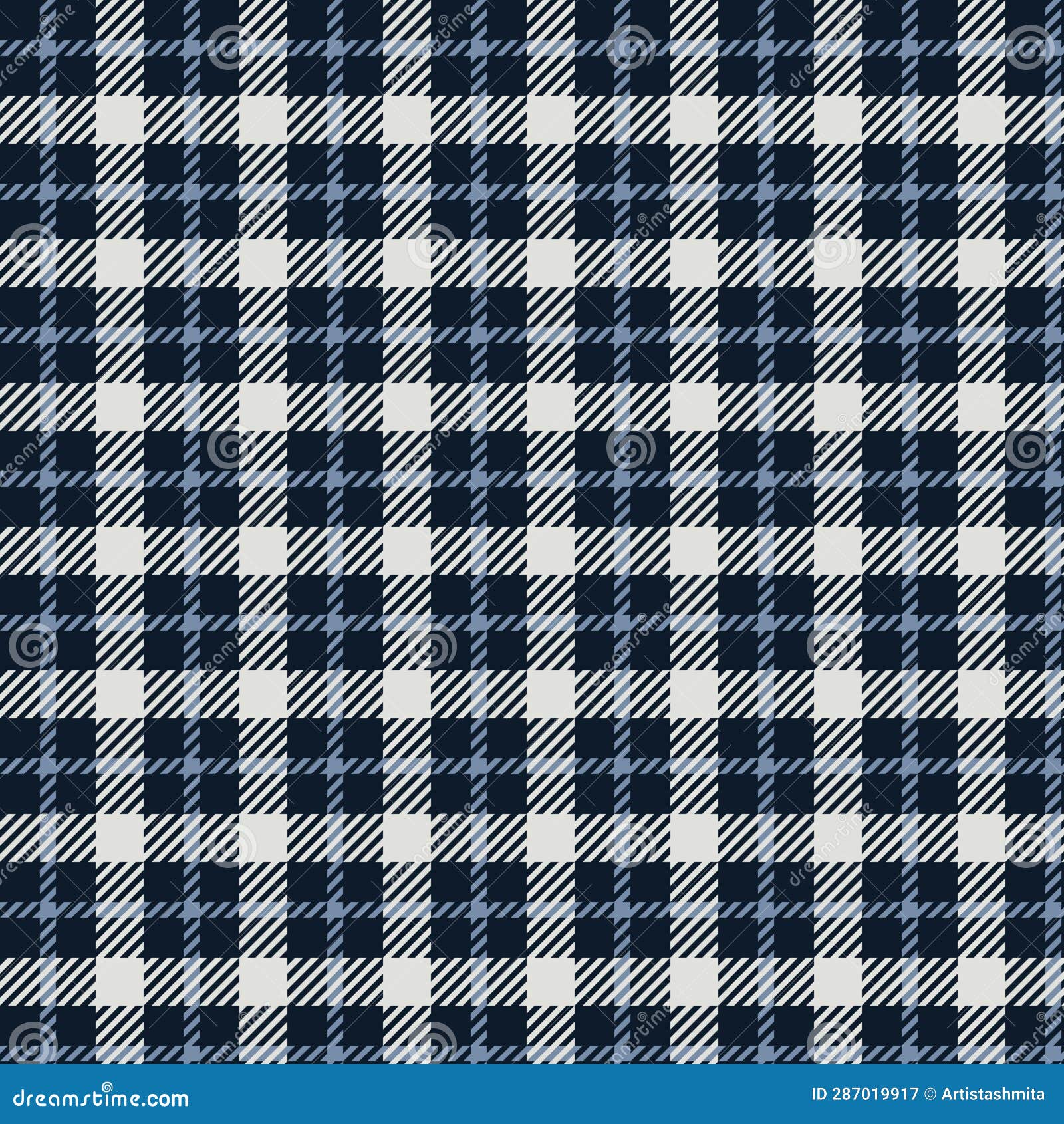 Plaid Tartar or Tart Pattern Stock Illustration - Illustration of ...