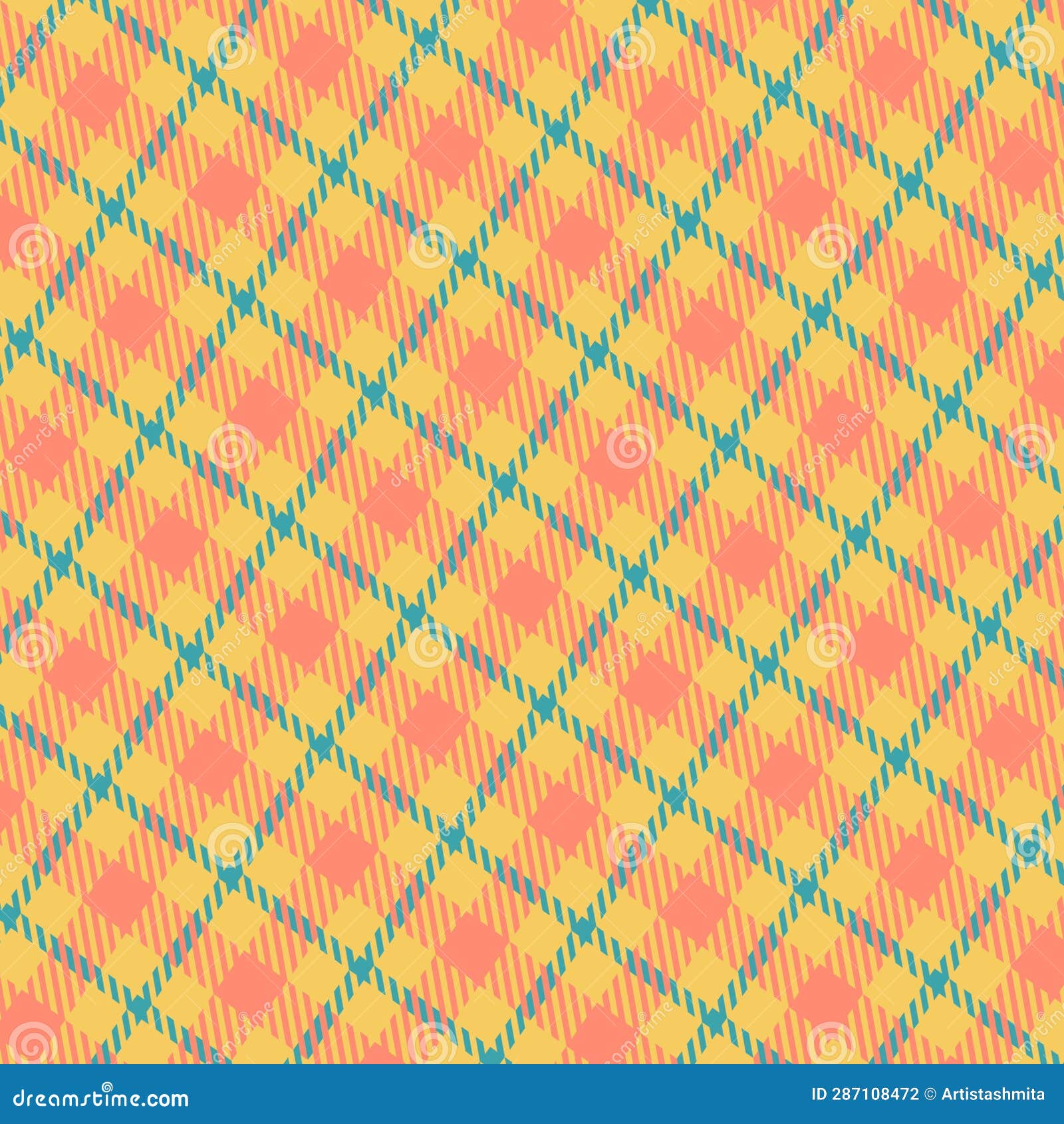 Plaid Tartar or Tart Pattern Stock Illustration - Illustration of ...
