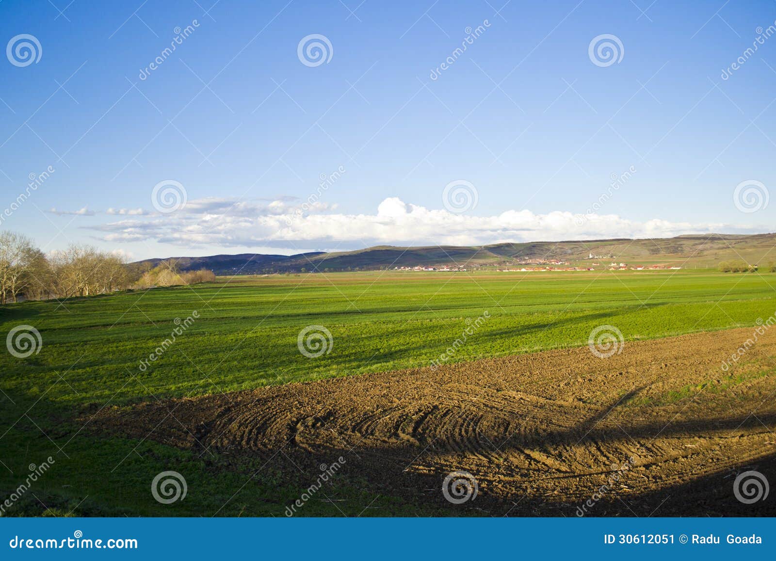 Plain stock image. Image of plains, scenery, beautiful - 30612051