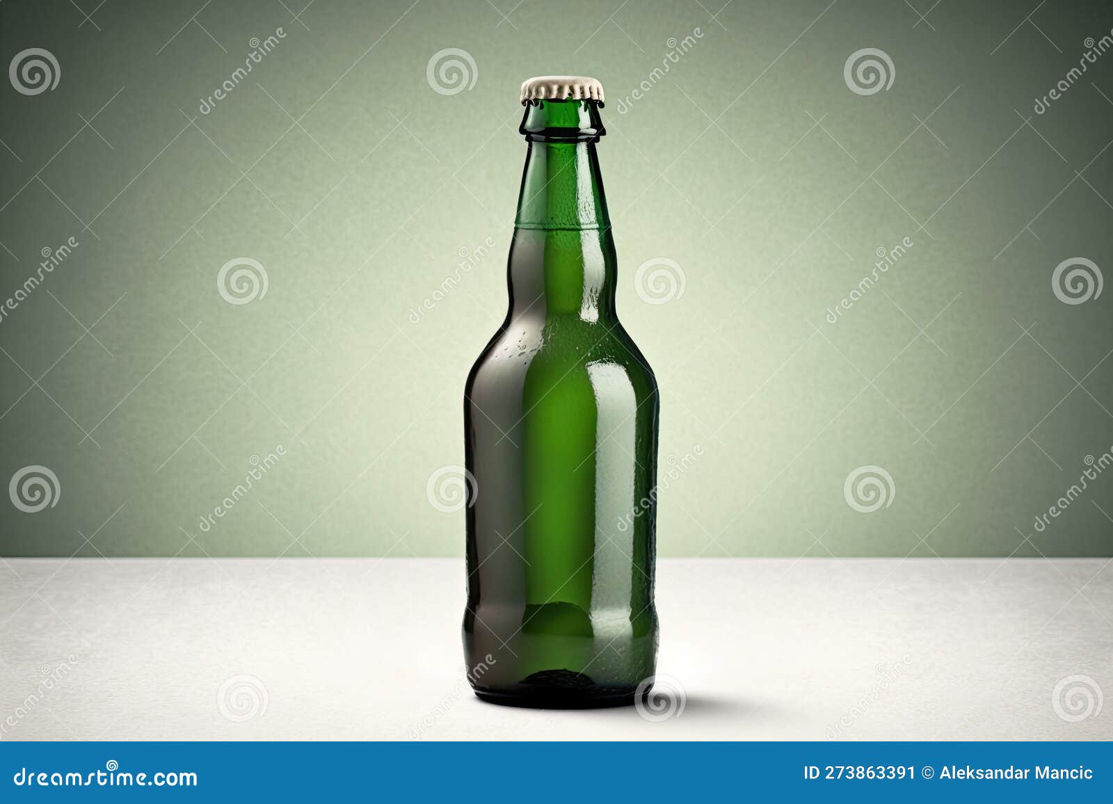 Plain beer bottle stock illustration. Illustration of design - 273863391