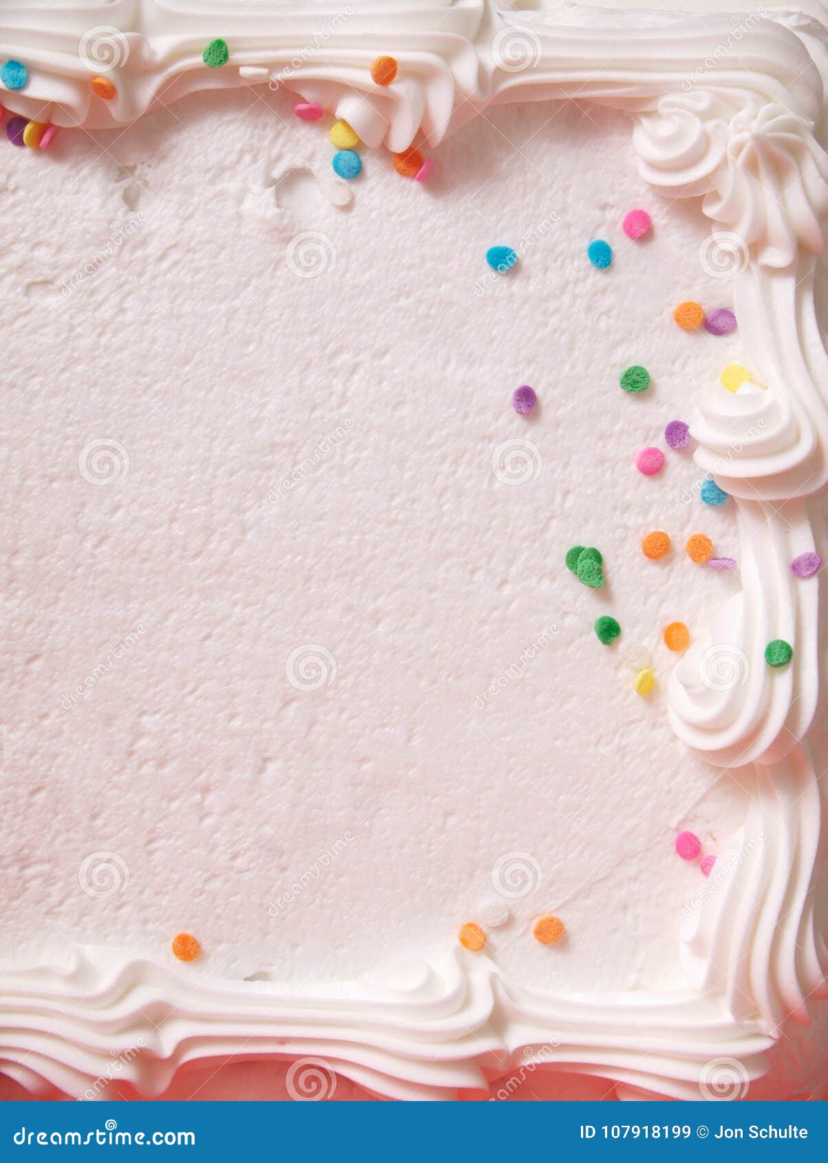 A Plain Birthday Cake Royalty-Free Stock Photography | CartoonDealer ...