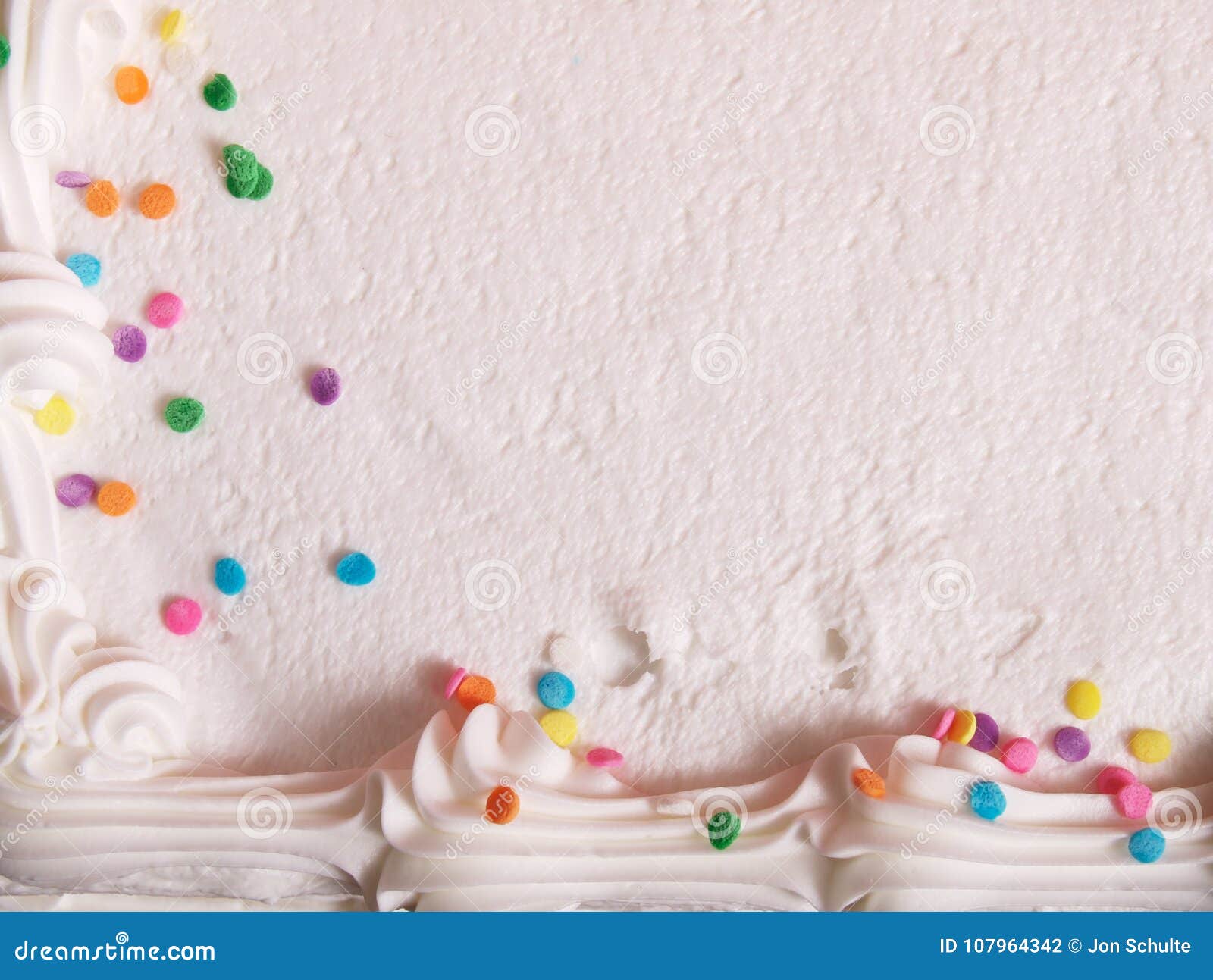 A Plain Birthday Cake Royalty-Free Stock Photography | CartoonDealer ...