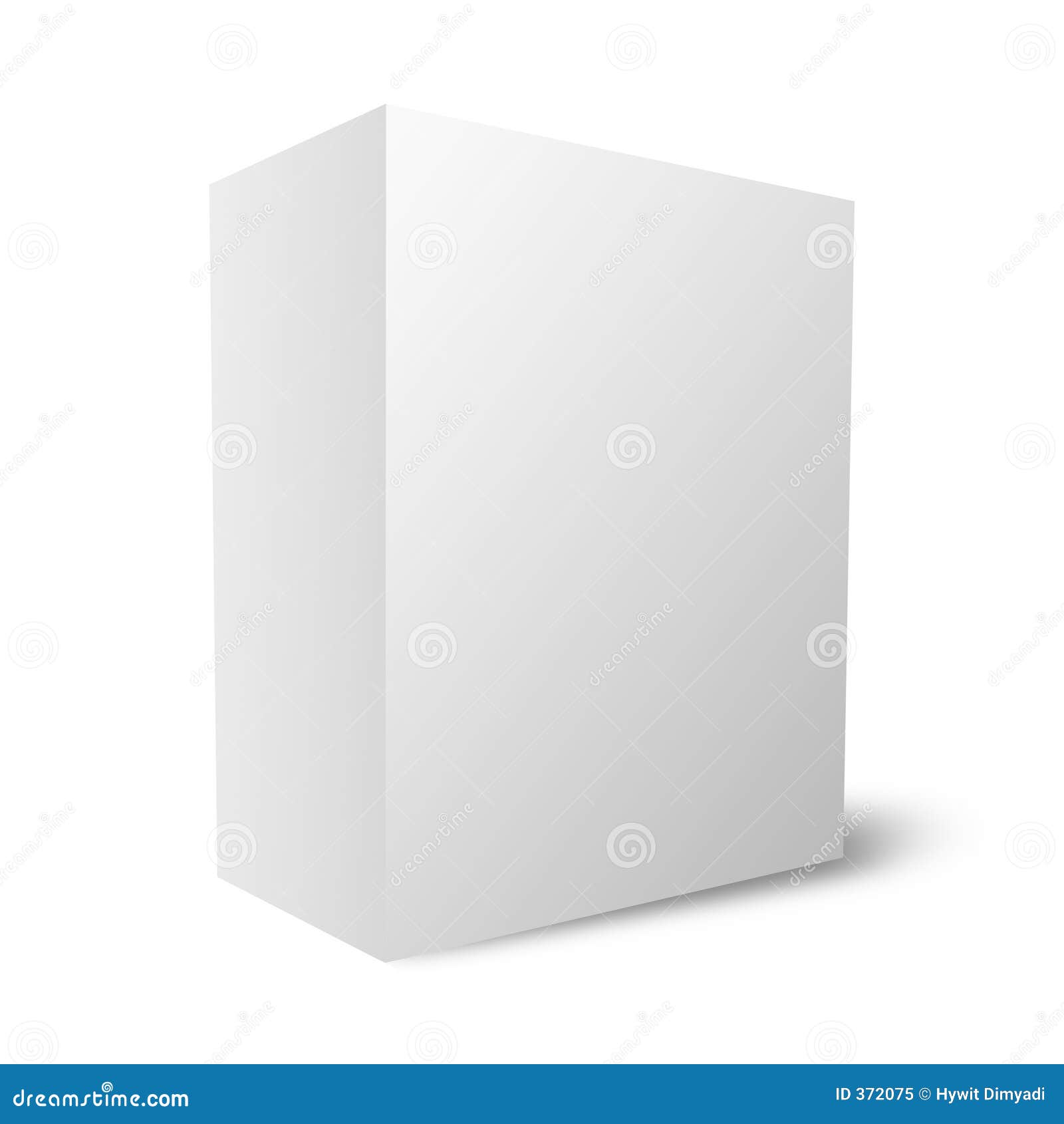 Plain blank box (12Mb) stock illustration. Illustration of guide - 372075