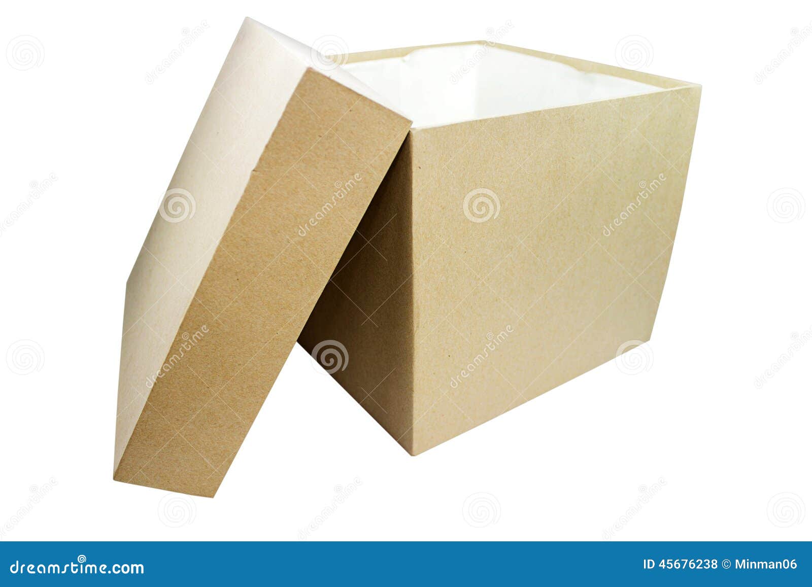 Plain Box stock photo. Image of angle, plain, isolated - 45676238