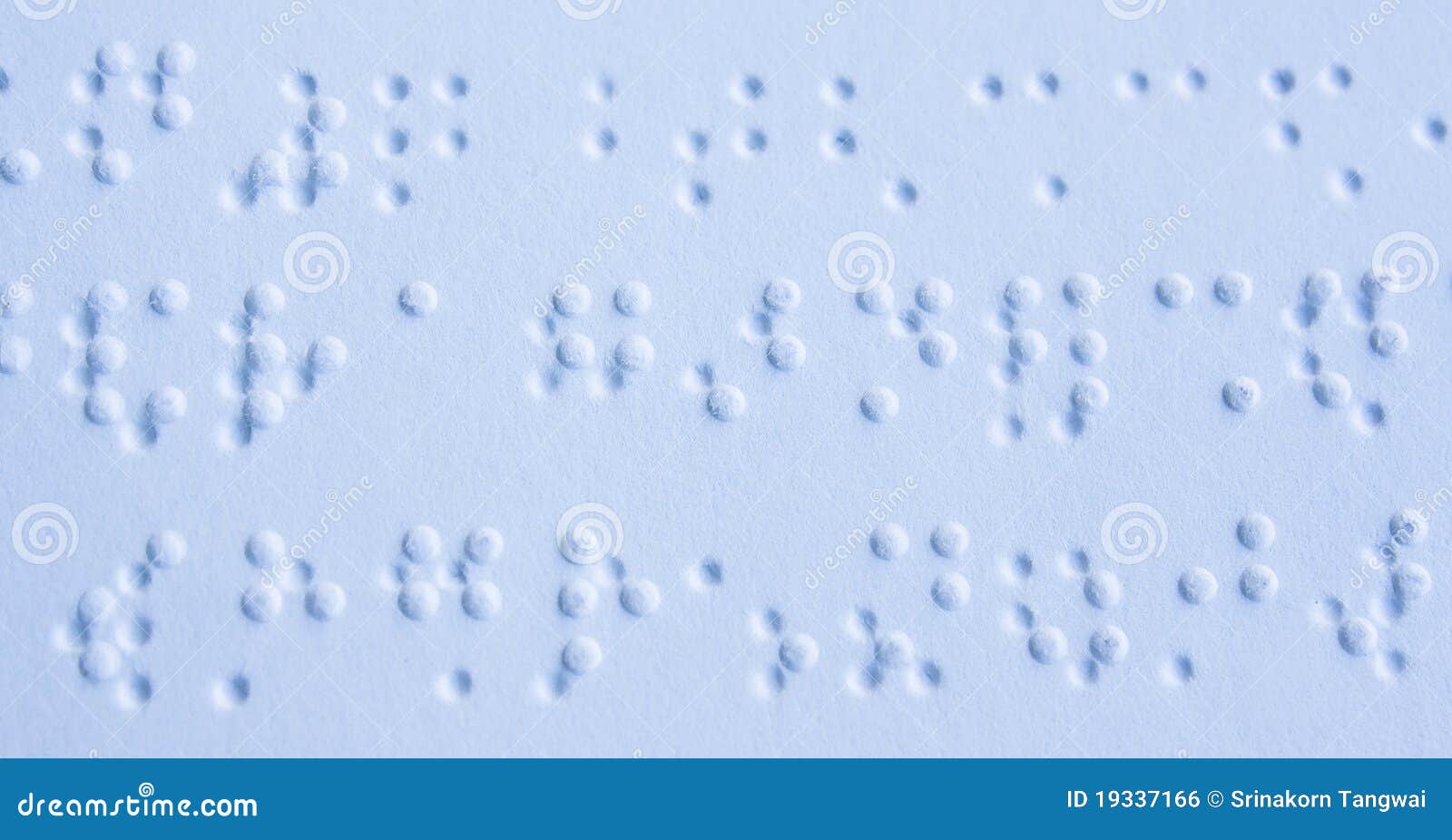 Plain Braille Page Macro stock photo. Image of alphabet - 19337166