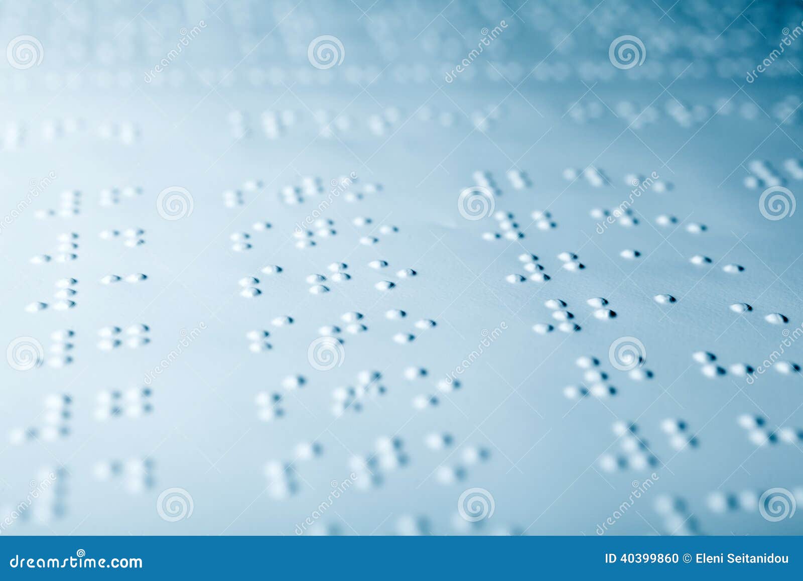 Plain Braille Page Macro stock photo. Image of symbol - 40399860
