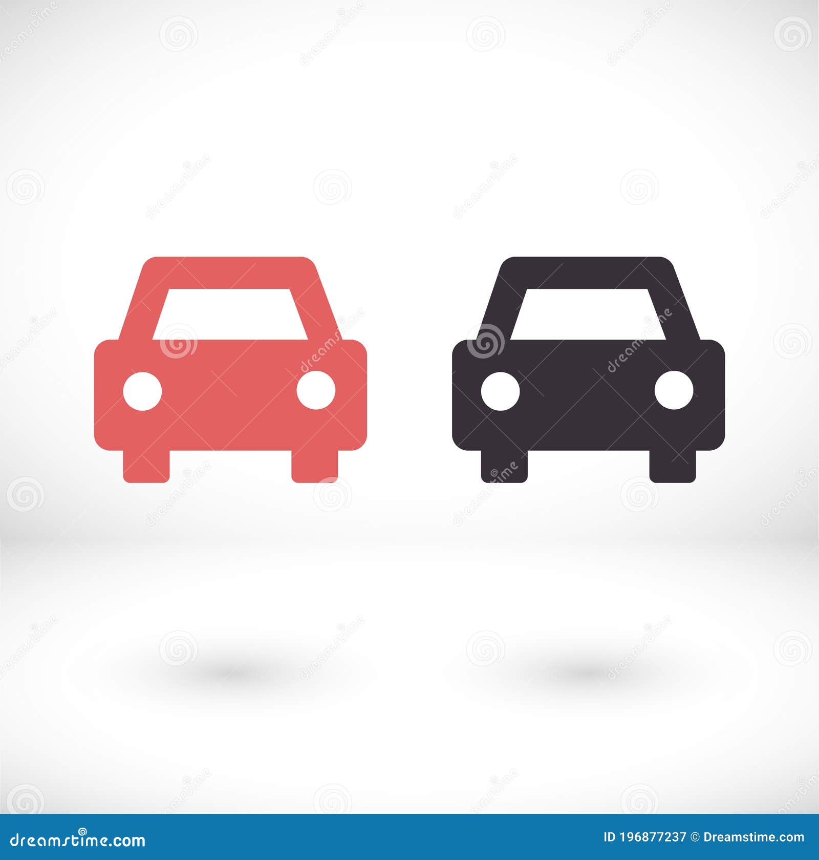 PLain Car Silhouette Vector Icon. Driving Logo. Vector Icon Image of ... PLain Car Silhouette Vector Icon. Driving Logo. Vector Icon Image of ...