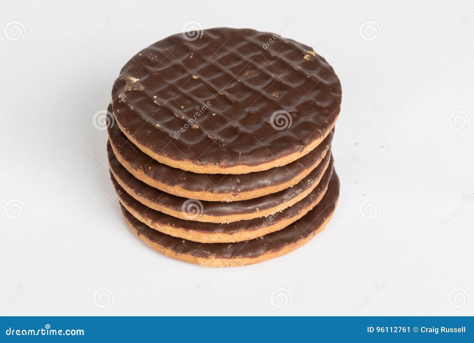 Plain Chocolate Digestive Royalty-Free Stock Photography ...