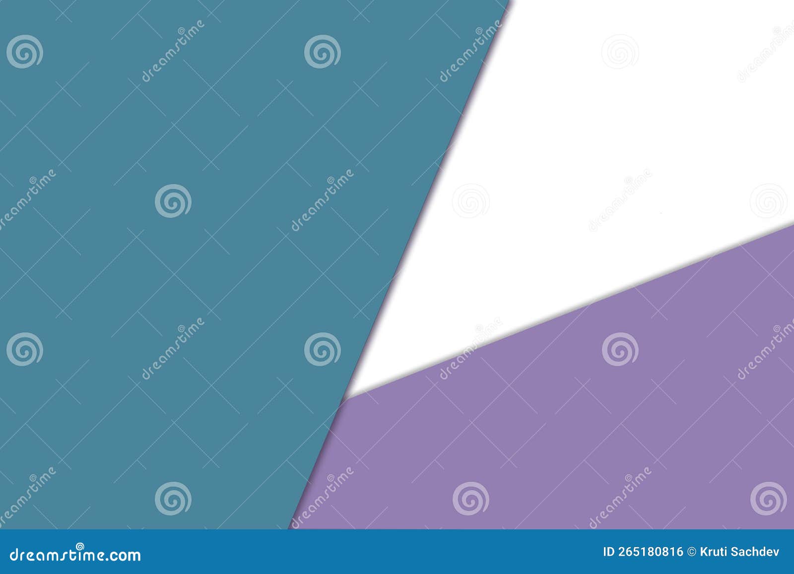 Plain Coloured Papers Intersecting To Form a Triangle Shape for Cover ...