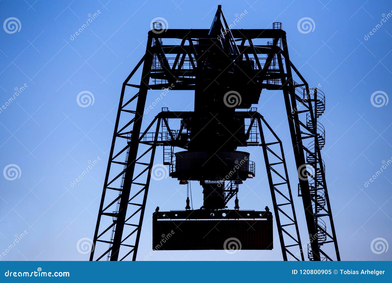 Plain Container Terminal Shadow Stock Image Image Of Container Logistics 120800905