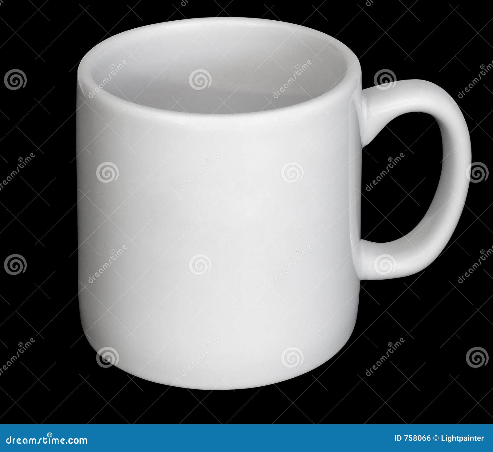 Plain cup stock photo. Image of empty, cold, drink, white - 758066