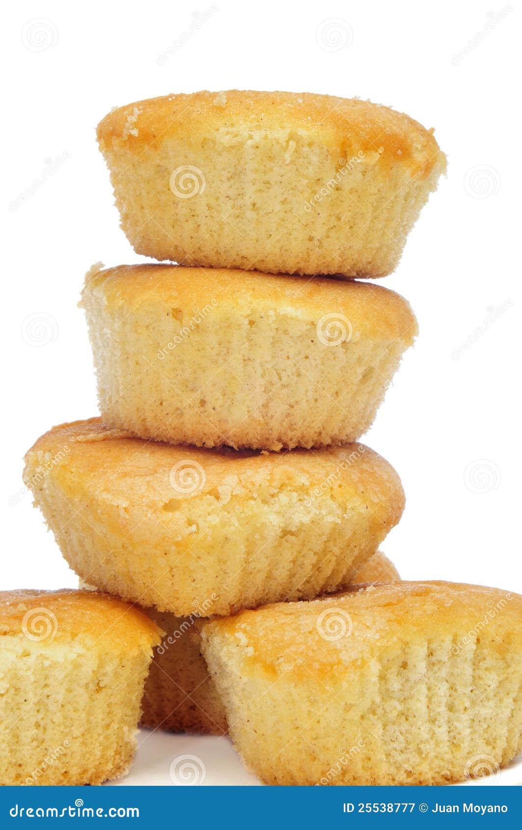 Plain cupcakes stock image. Image of food, bakery, cuisine - 25538777