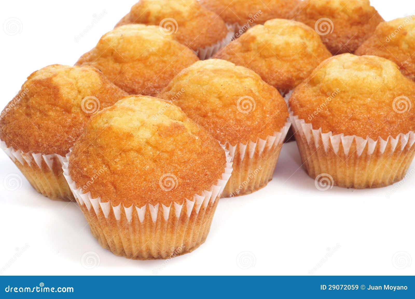 Plain cupcakes stock image. Image of plain, buffet, biscuits - 29072059