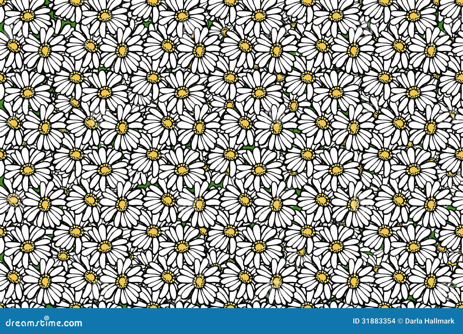 Plain Daisies stock illustration. Illustration of floral - 31883354