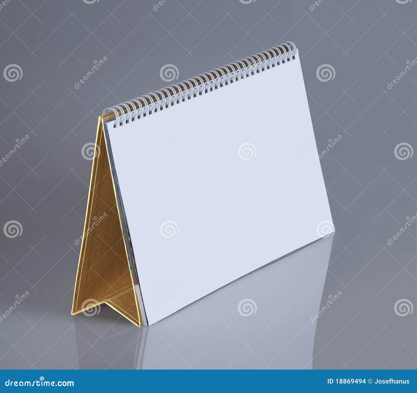 Plain Desk Weekly Calendar for Design Layout Stock Photo - Image of ...