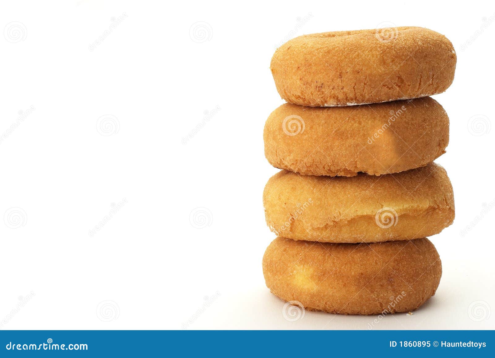 Plain donuts stock image. Image of dough, rich, fried - 1860895